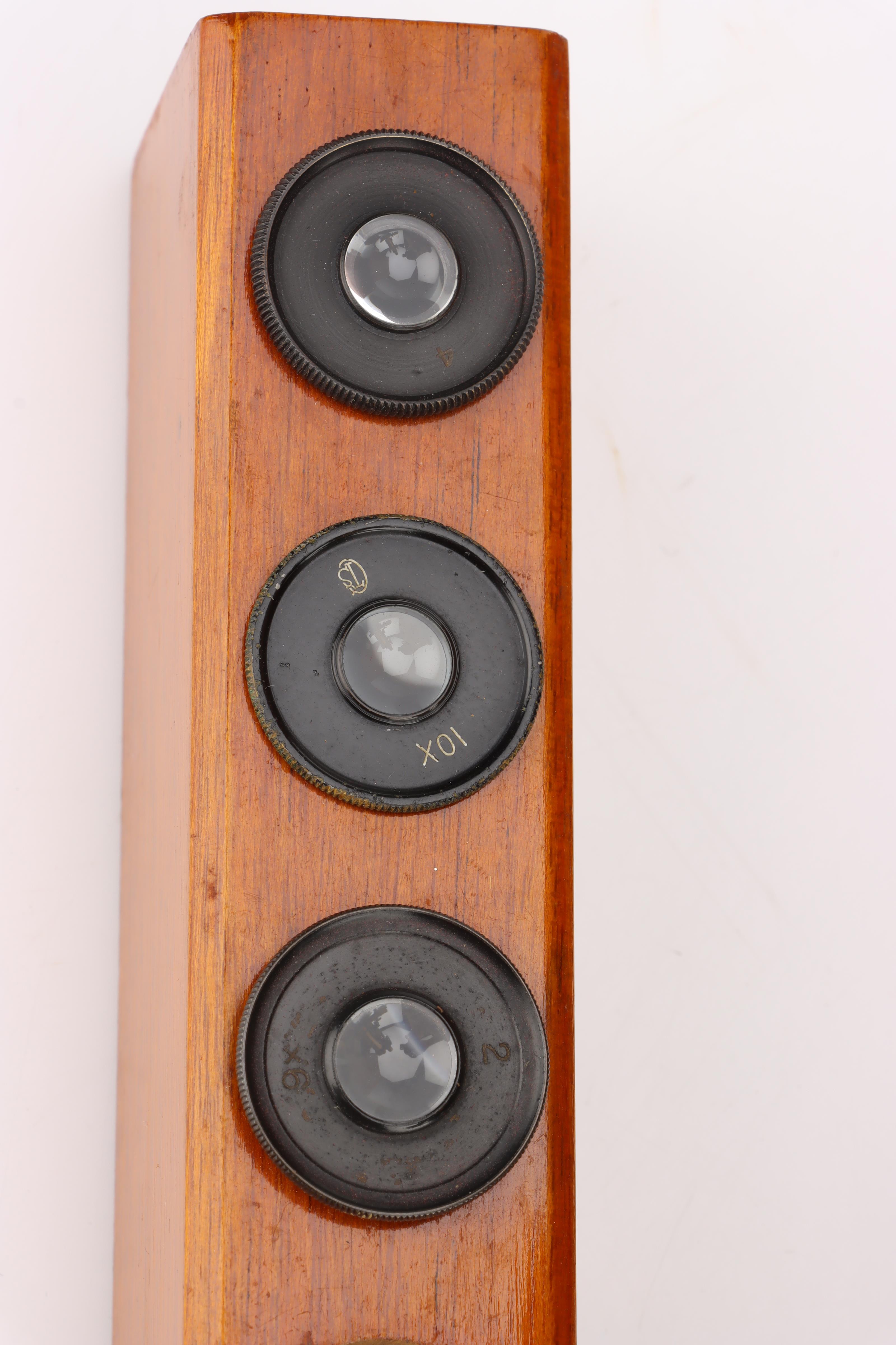 Lot 355 - A Ross Eclipse Military Microscope,