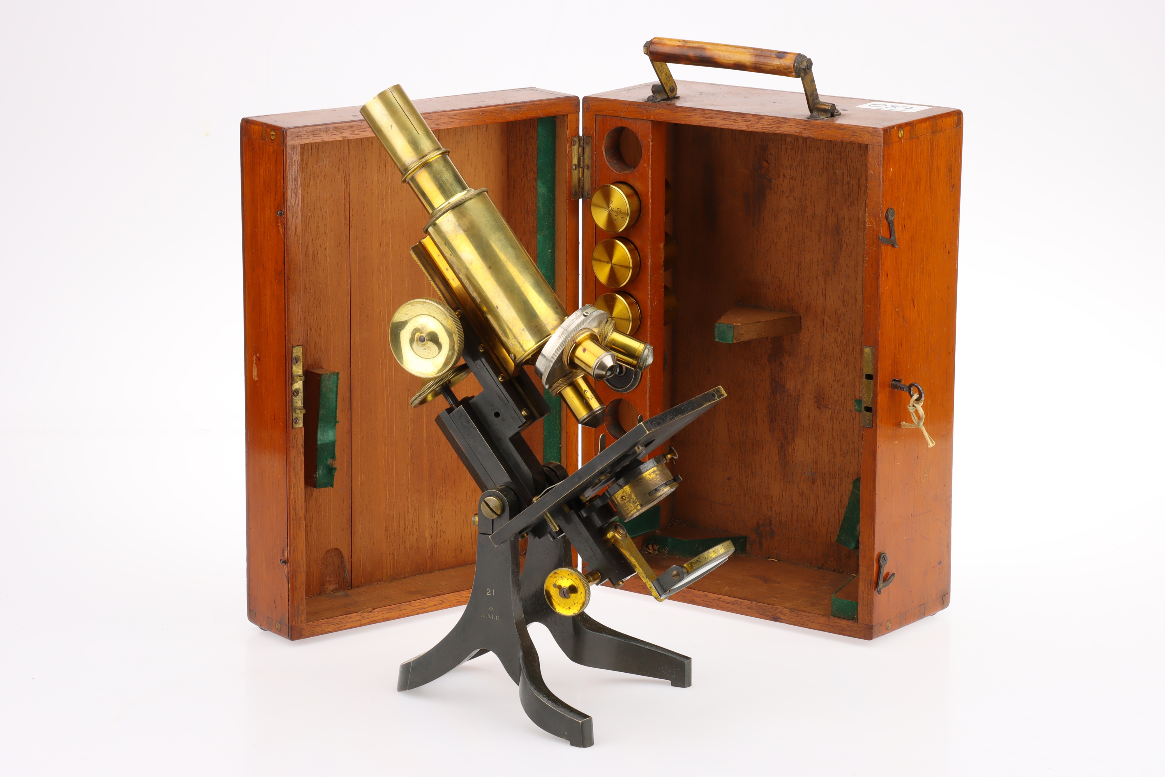Lot 357 - A Swift Military Microscope,