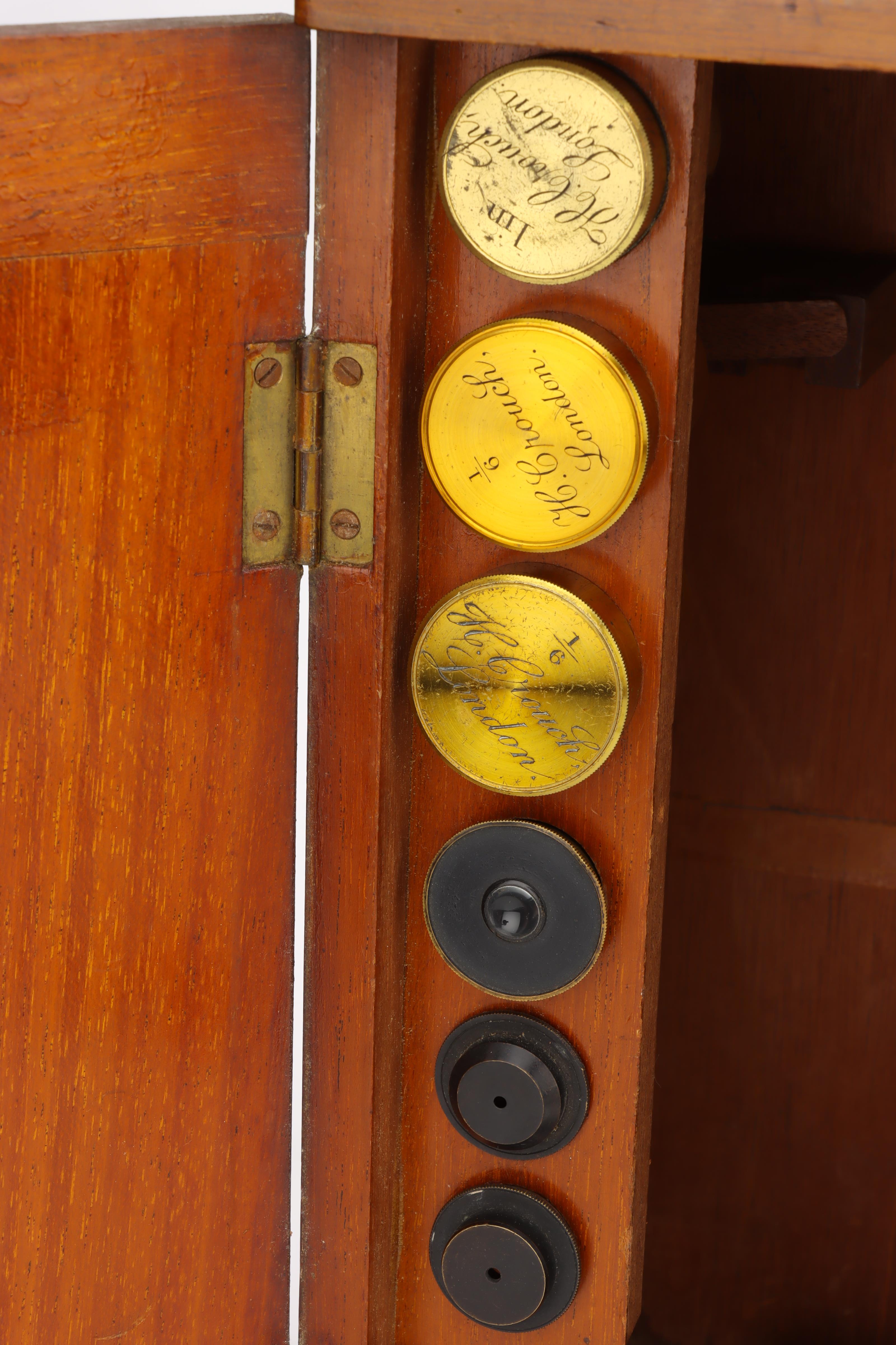 Lot 360 - 2 Microscopes by Henry Crouch,