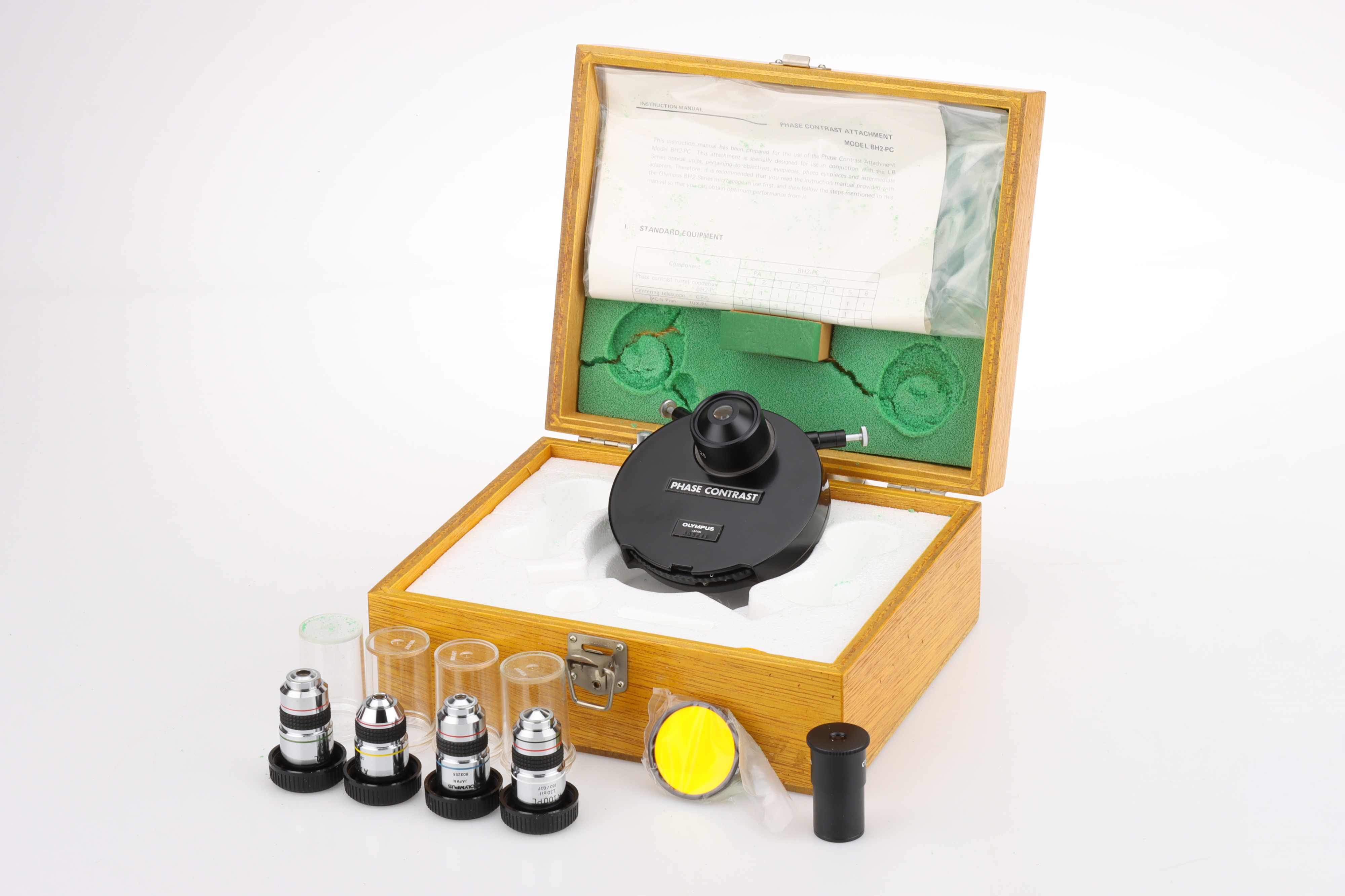 Lot 376 - Olympus Microscope Phase Contrast Condenser