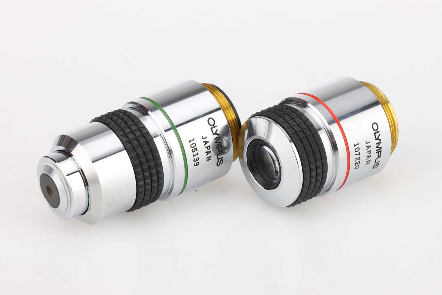 Lot 383 - 4 Olympus Microscope Objectives - SPlan