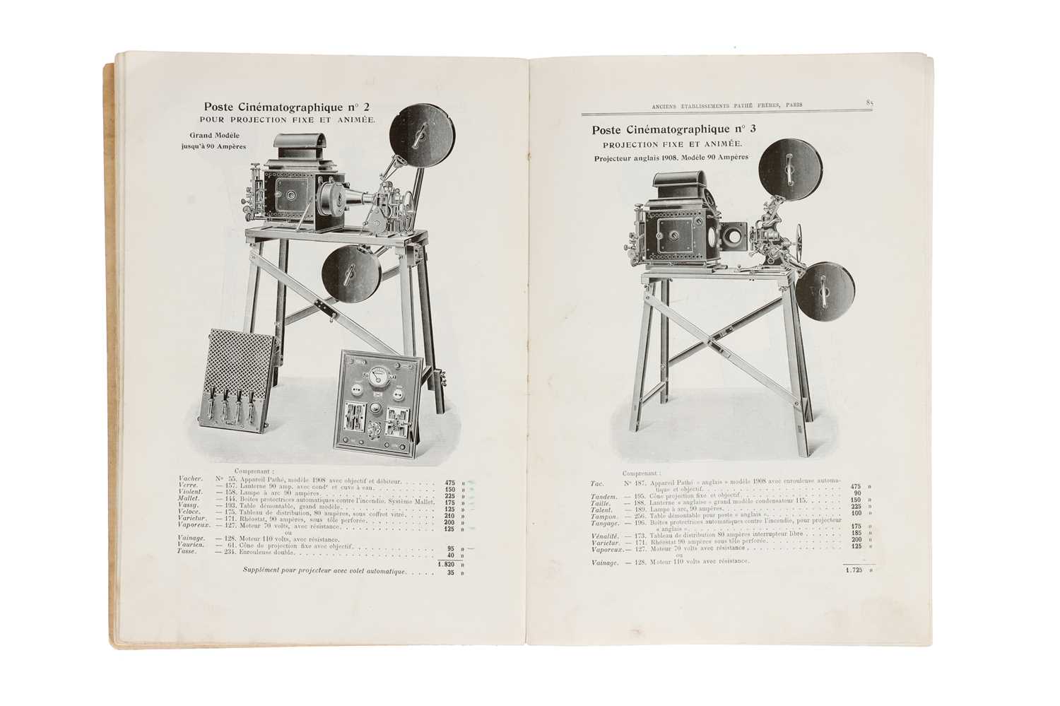 Lot 165 - A Rare Pathe Freres, Paris Cinematographes