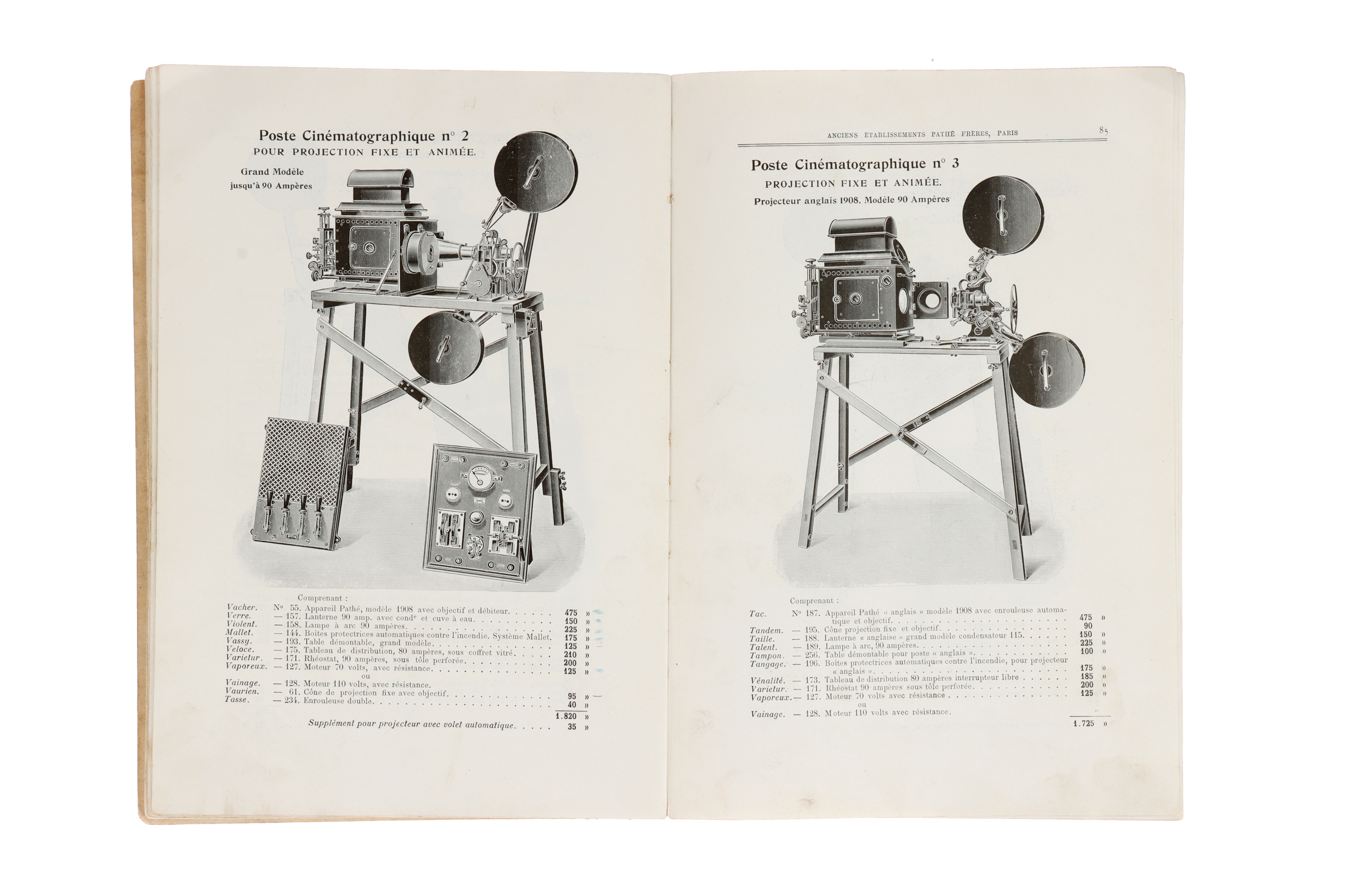Lot 165 - A Rare Pathe Freres, Paris Cinematographes