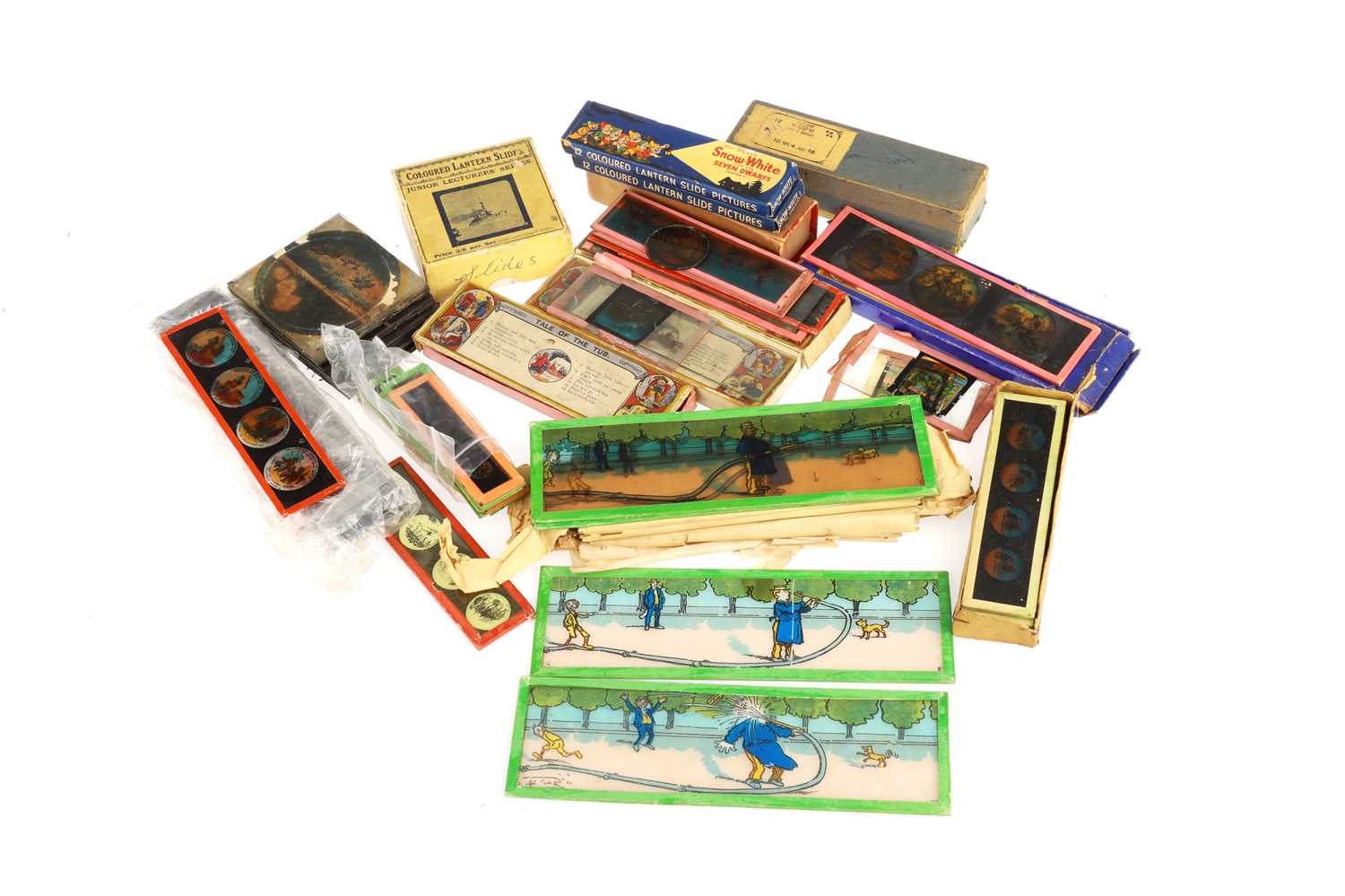 Lot 488 - Large Collection of Children's Magic Lantern