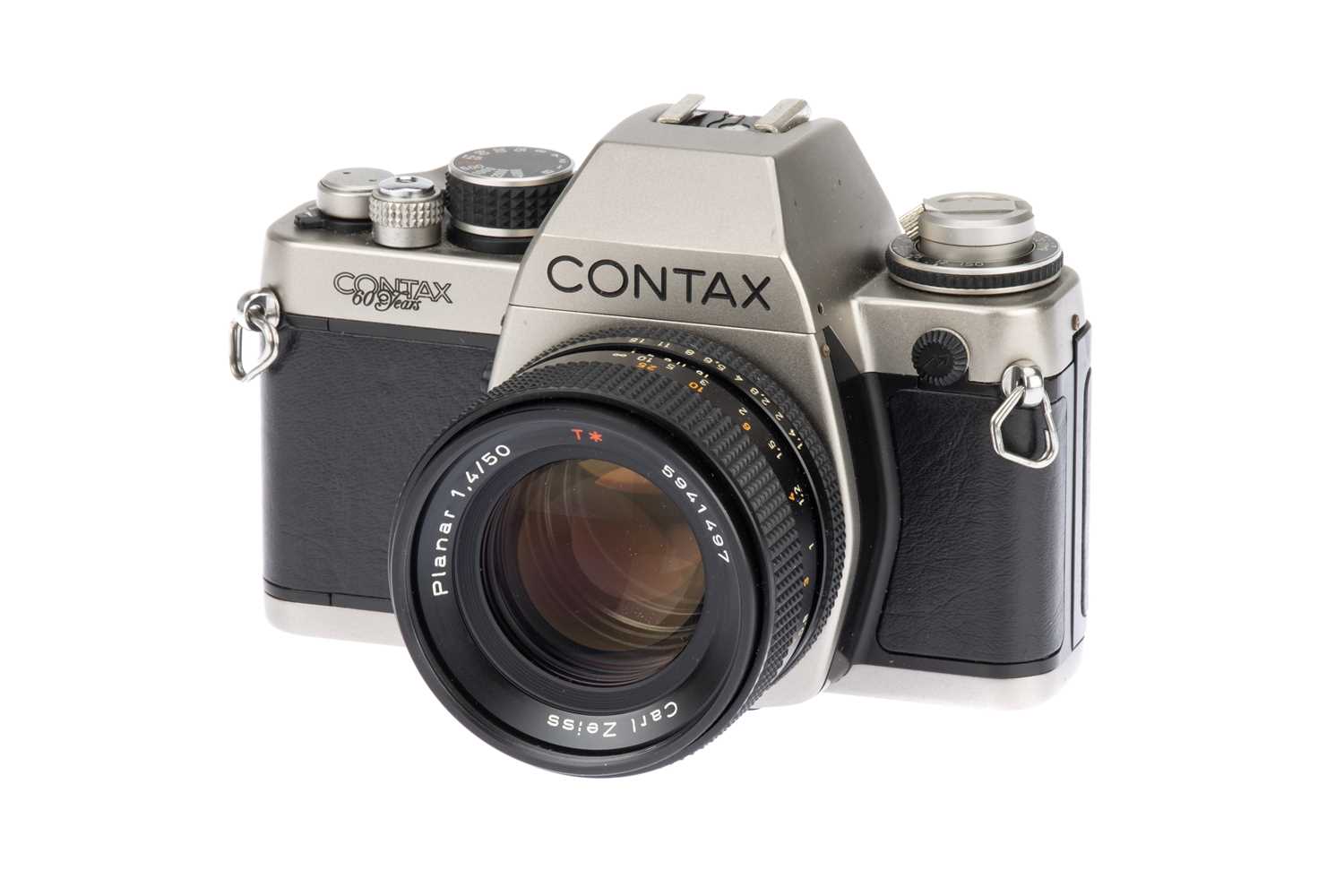 Lot 114 - A Contax S2 '60 Years' SLR Camera,