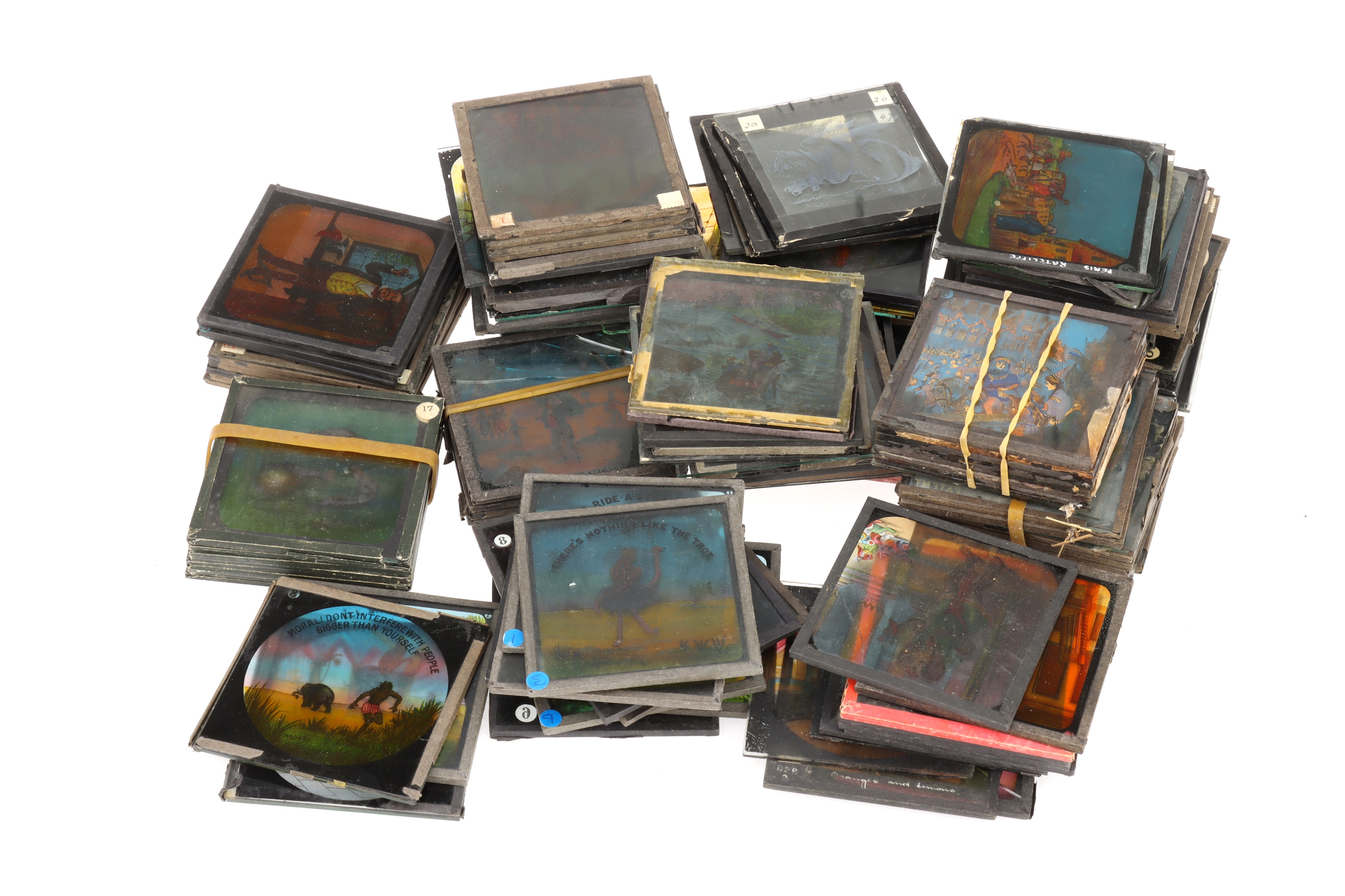 Lot 479 - Collection of Magic Lantern Slides,