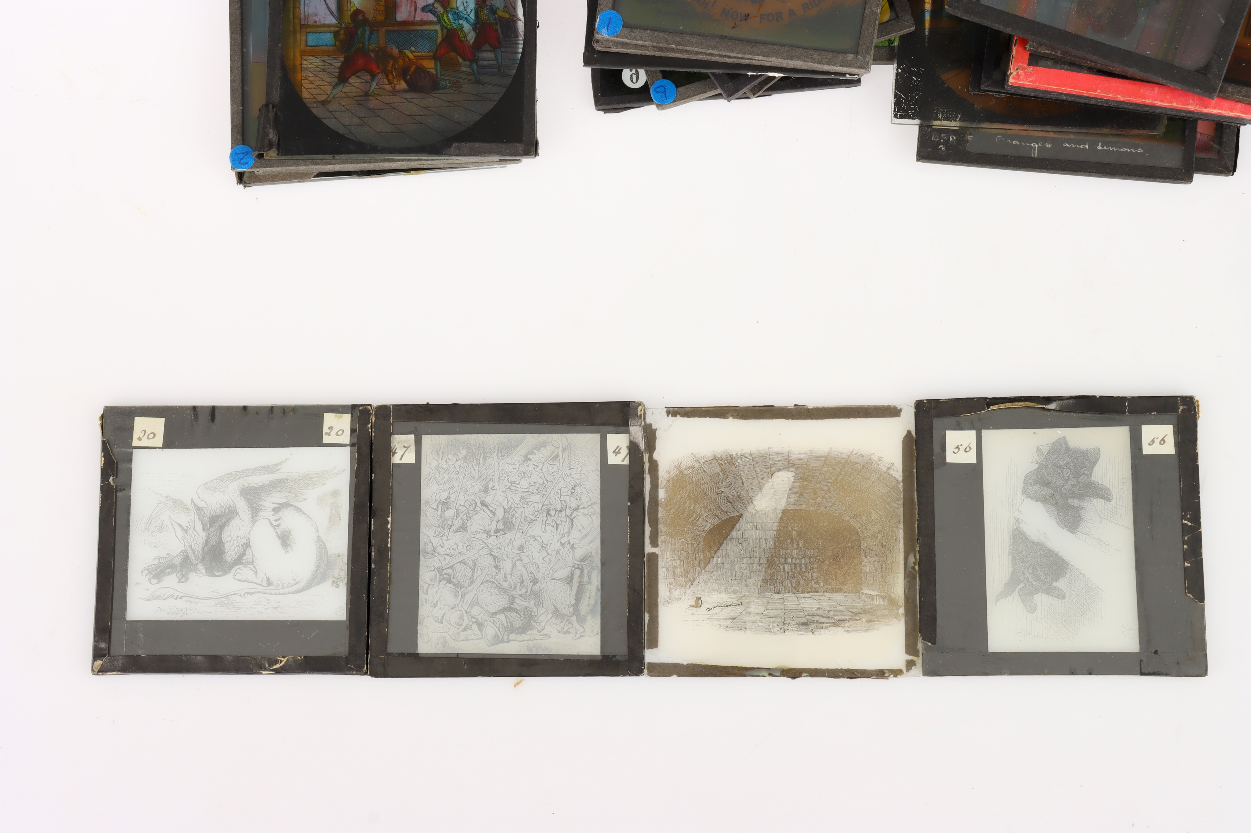 Lot 479 - Collection of Magic Lantern Slides,