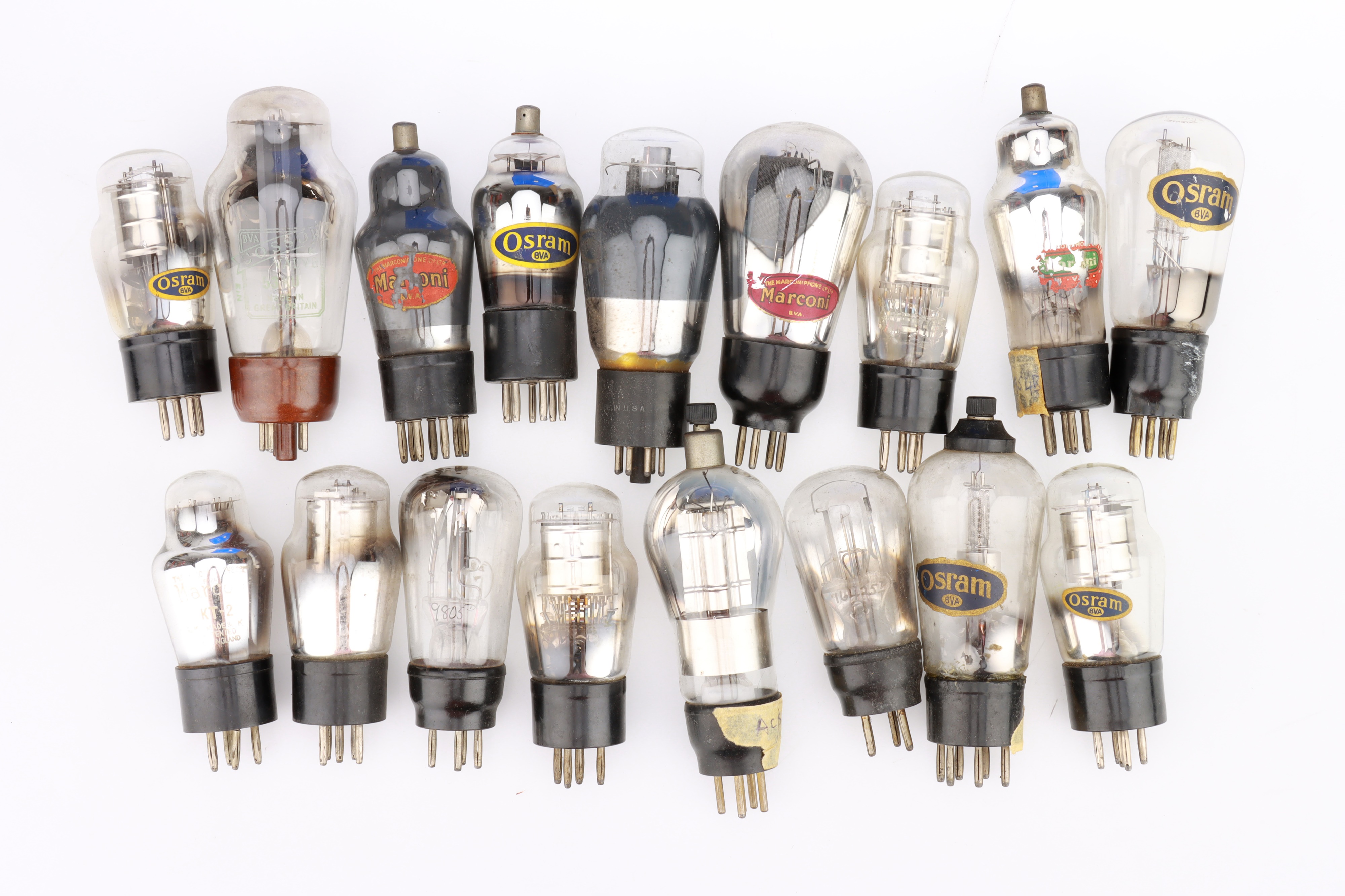 Lot 506 - Large Collection of Radio Valves,