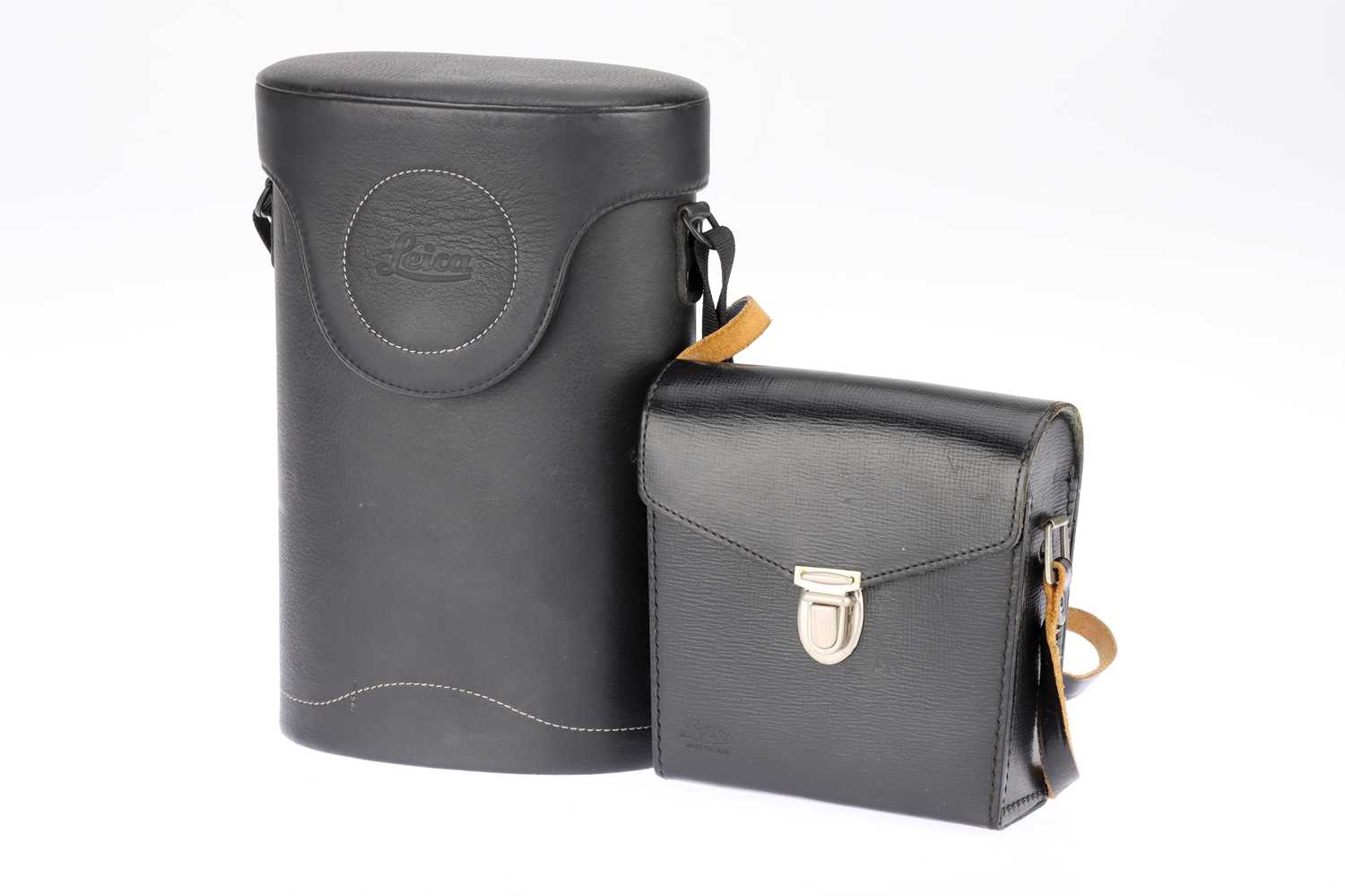 Lot 637 - Two Leitz Binocular Cases,