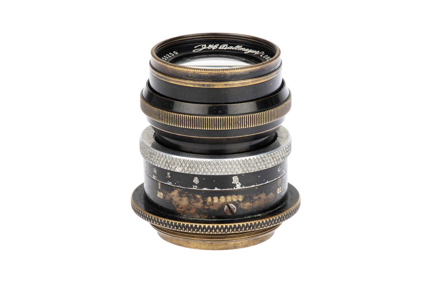 Lot 208 - A J. H. Dallmeyer Super Six f/1.9 2" Lens,