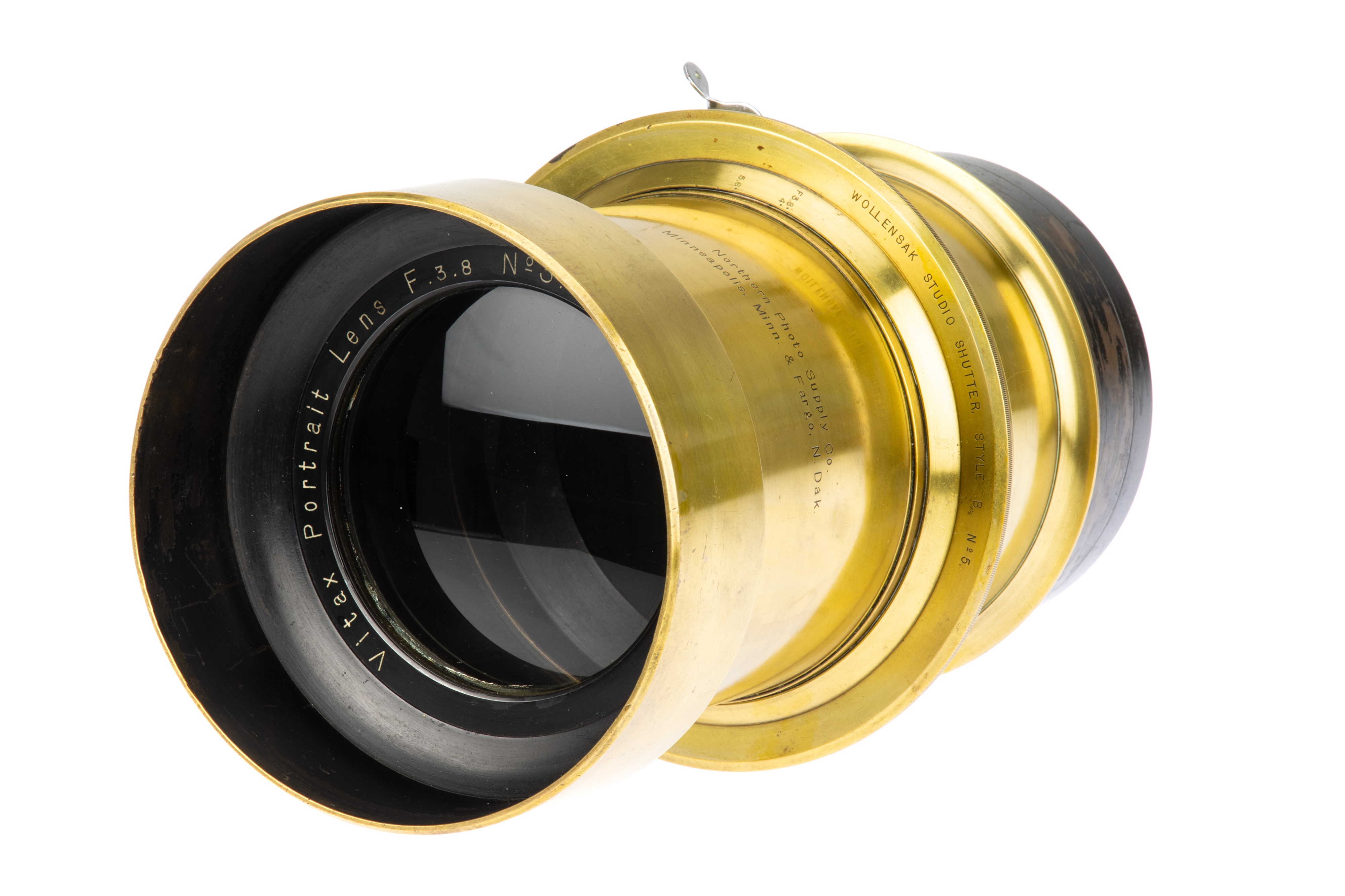 Lot 303 - A Wollensak Vitax f/3.8 No.3 Portrait Lens,