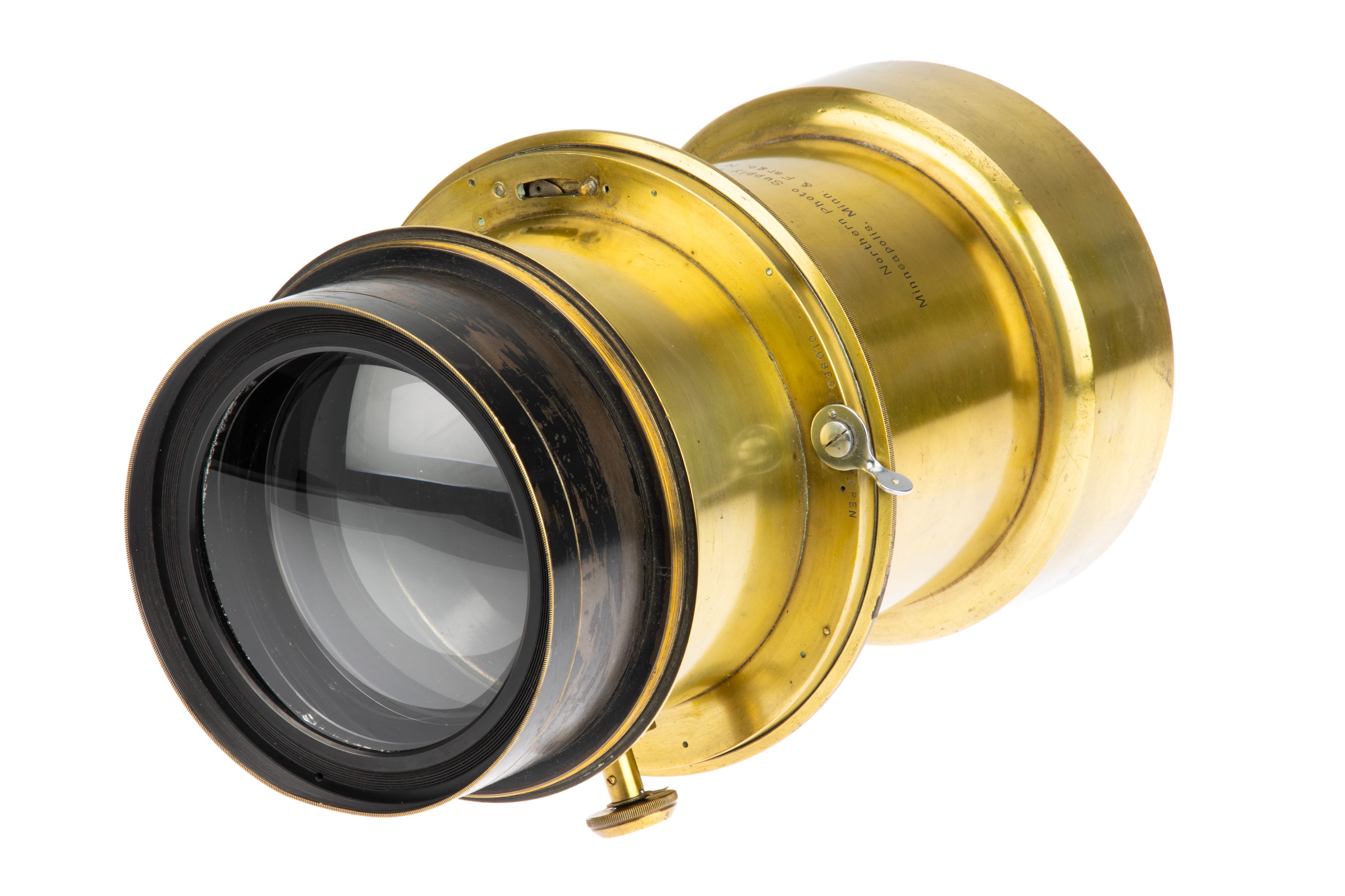 Lot 303 - A Wollensak Vitax f/3.8 No.3 Portrait Lens,