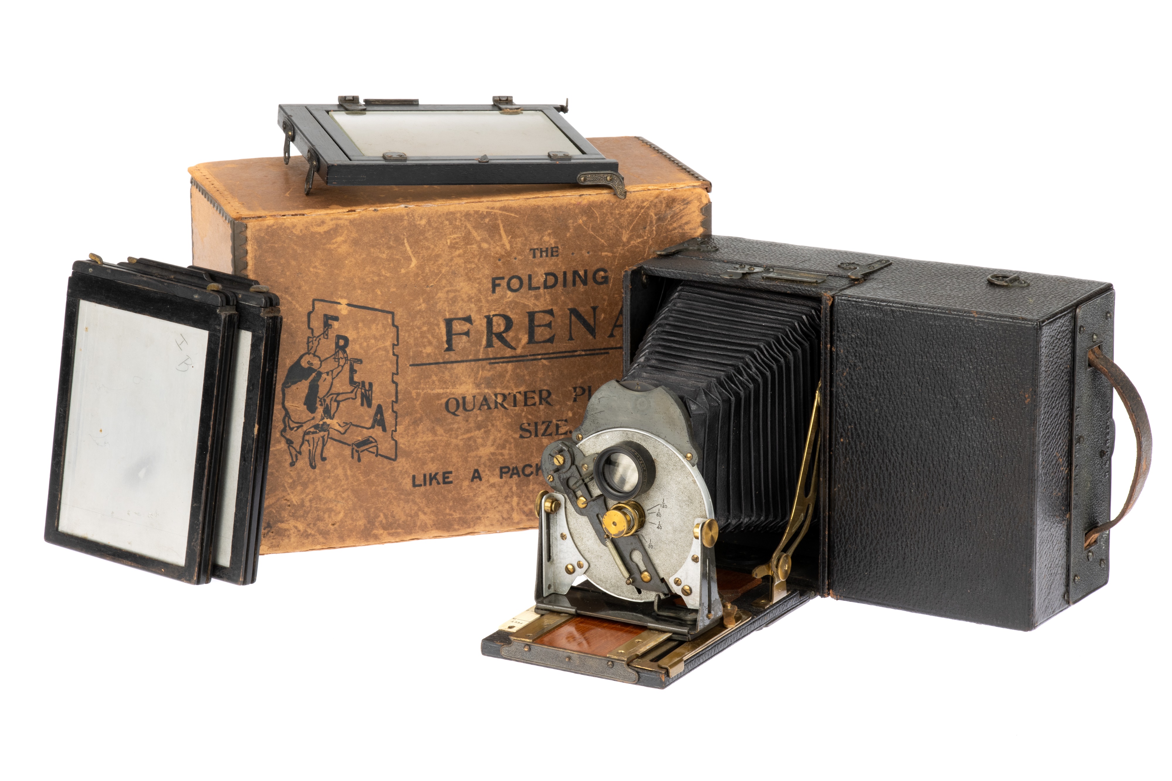Lot 184 - A Beck Folding Frena Camera,