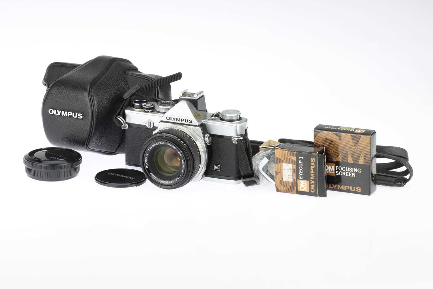 Lot 238 - An Olympus OM-1n 35mm SLR Camera