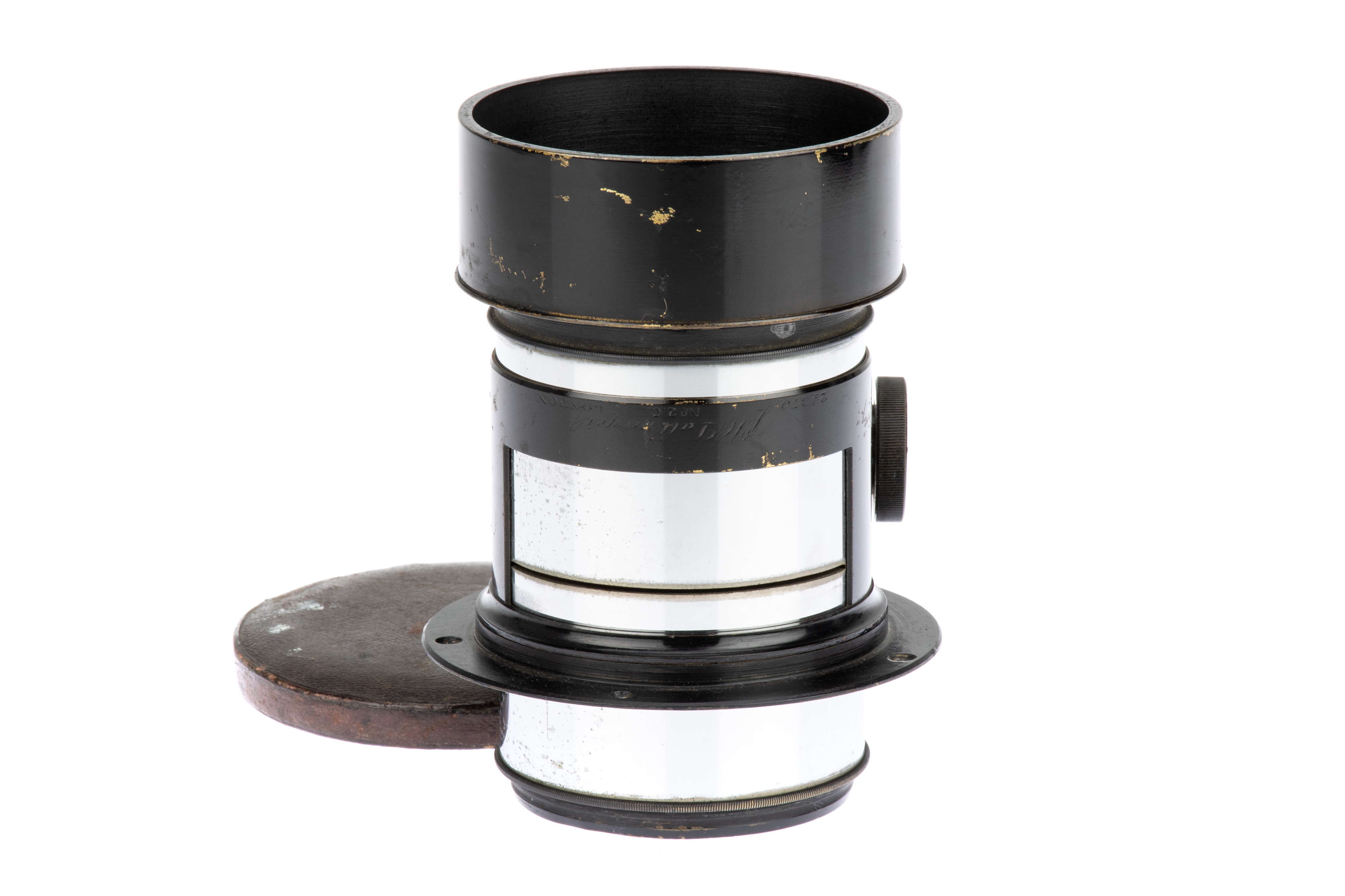 Lot 287 - A J. H. Dallmeyer No.2c Waterhouse Stop Lens,