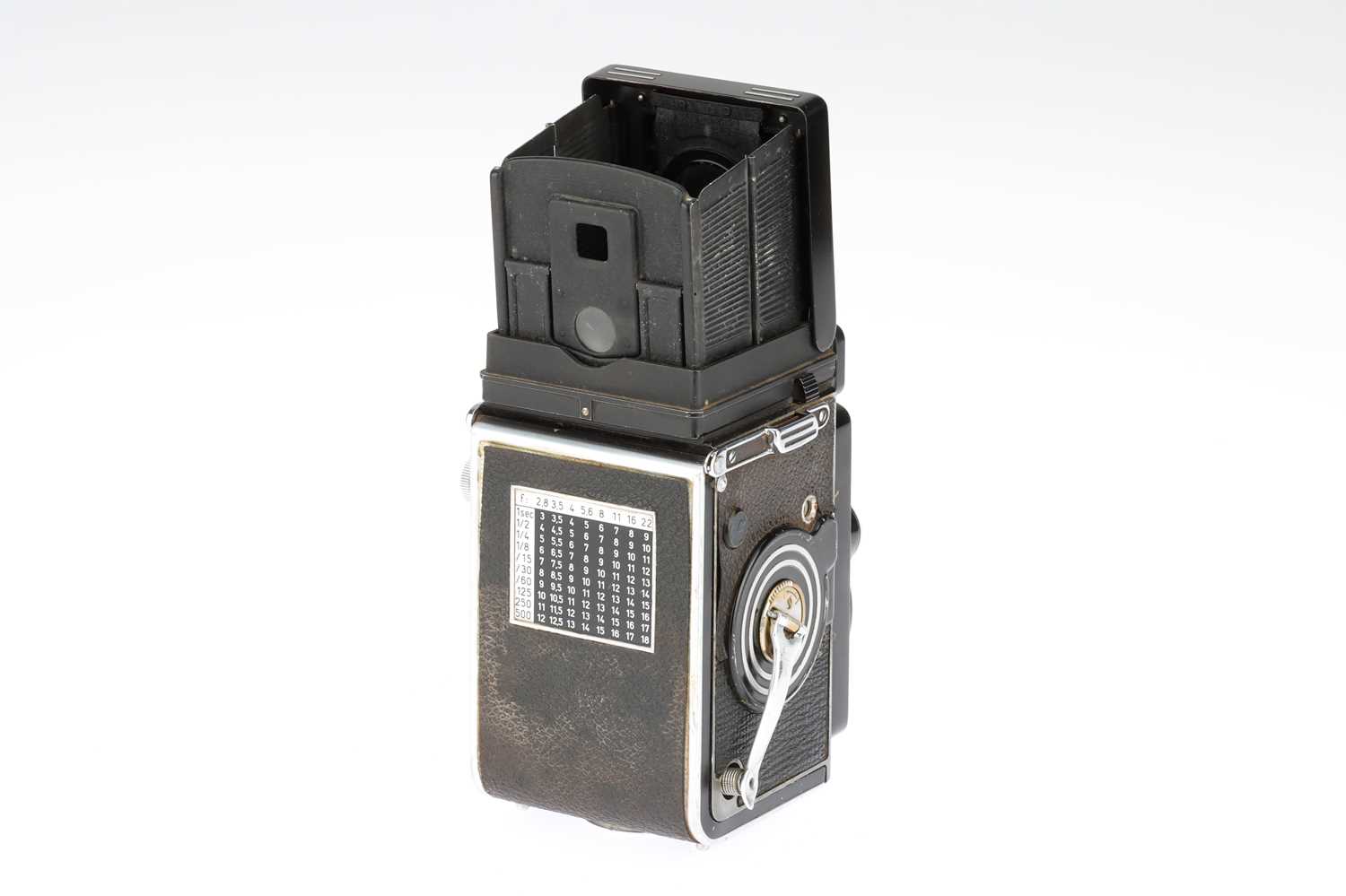 Lot 282 - A Rollei Rolleiflex 3.5F 'White Face' TLR