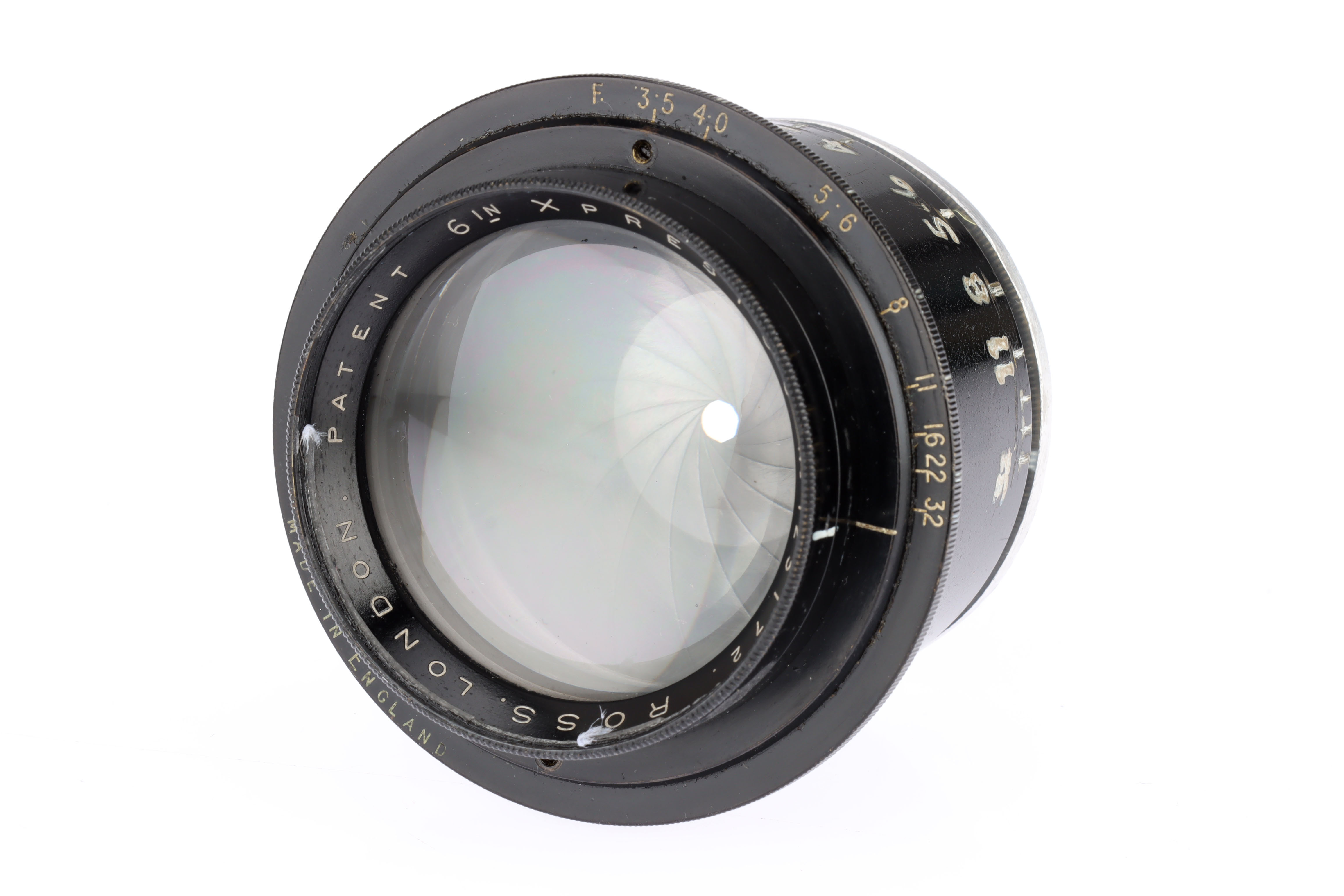 Lot 234 - A Ross Xpres f/3.5 6" Lens,