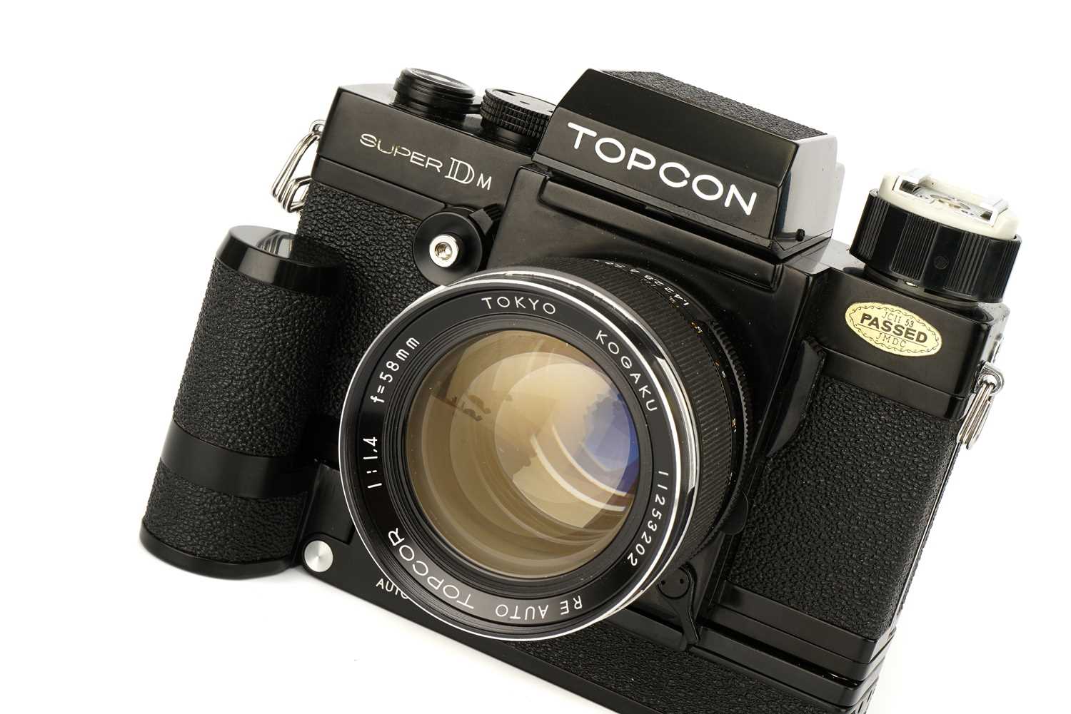 Lot 308 - A Topcon Super DM SLR Camera,