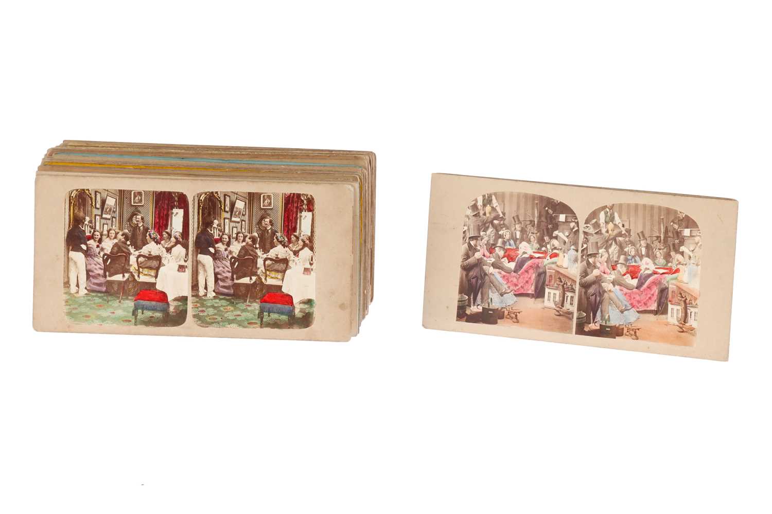 Lot 135 - Collection of Mixed Stereoviews,