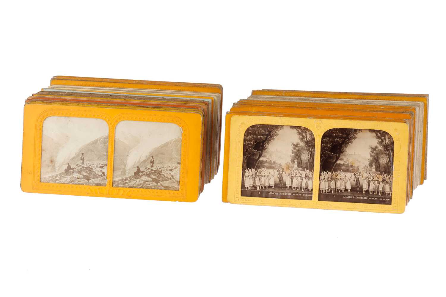 Lot 136 - Collection of Hand Tinted Stereoviews,