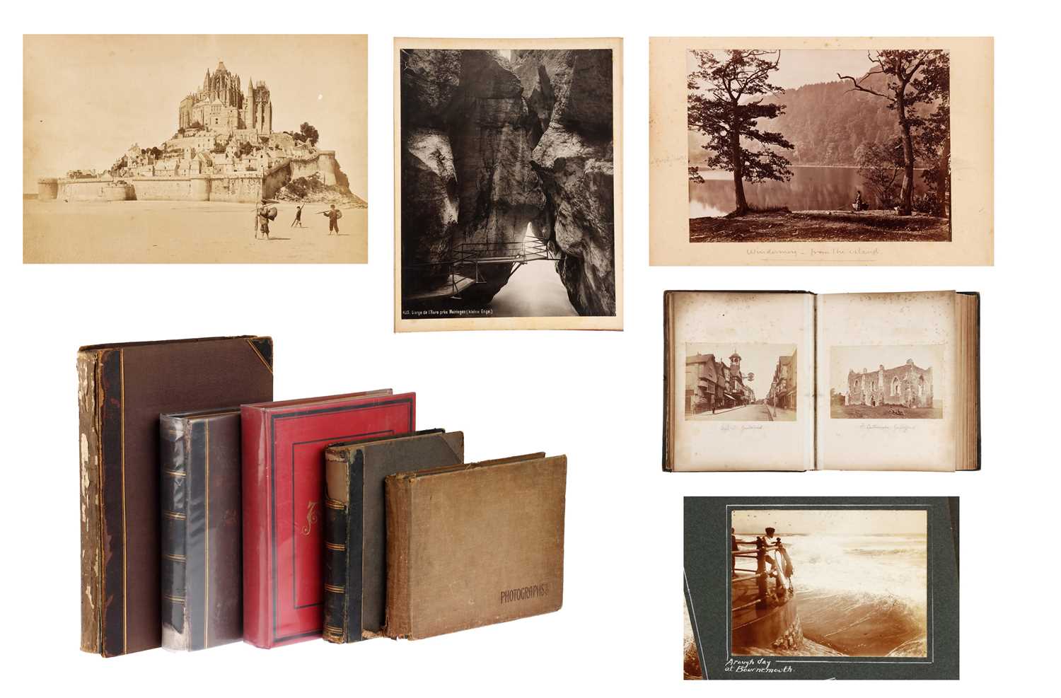 Lot 100 - Collection of 5 Photograph Albums,