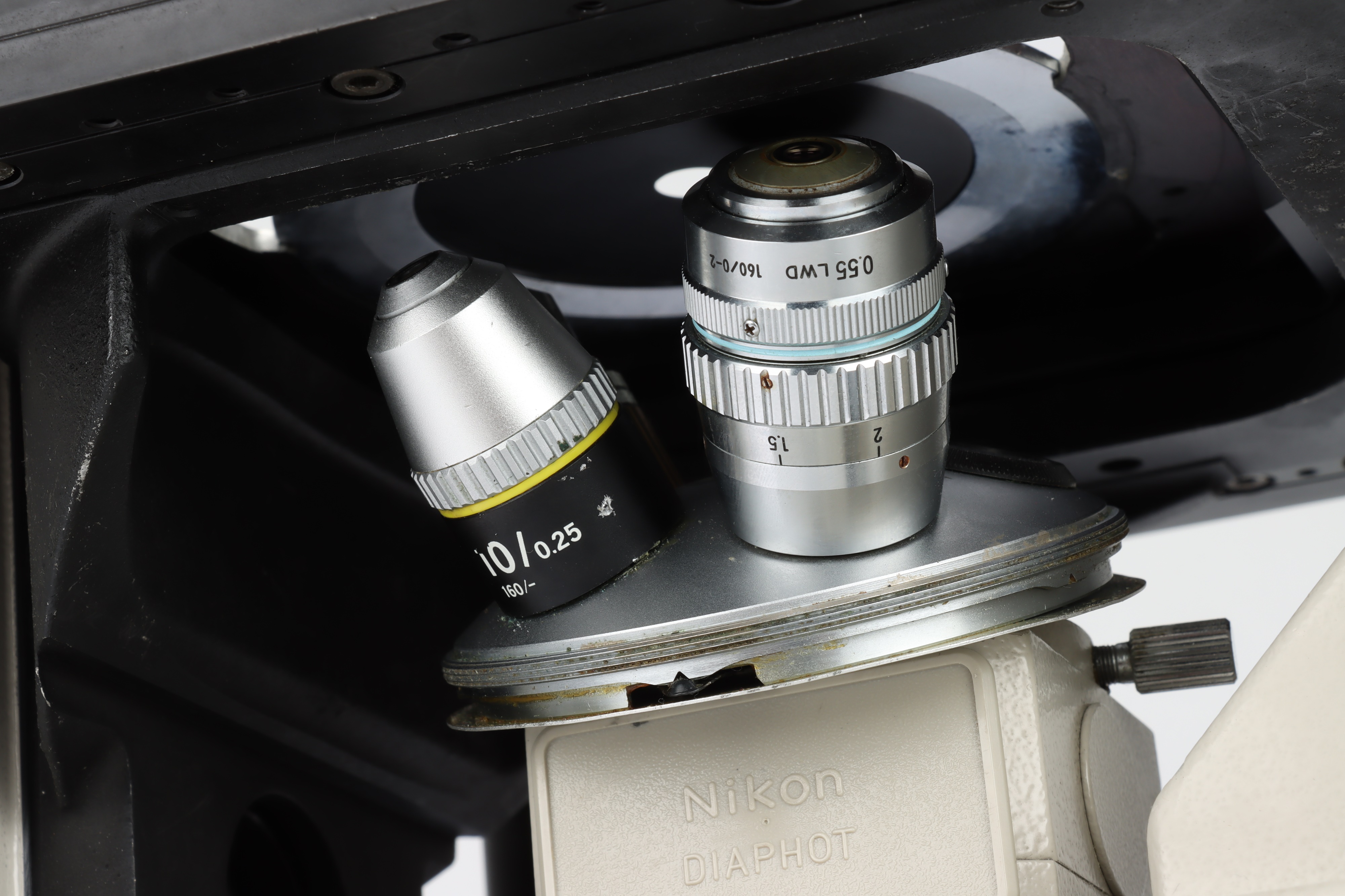 Lot 601 - Nikon Diaphot Binocular Microscope,