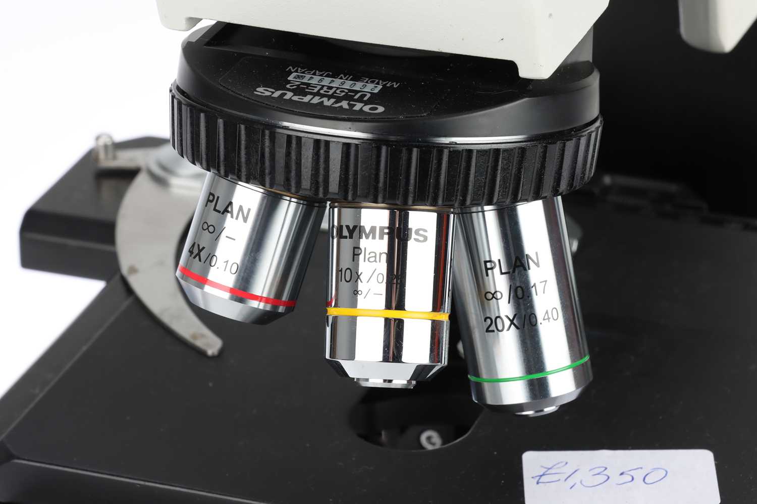 Lot 607 - Olympus BX50 Binocular Microscope,