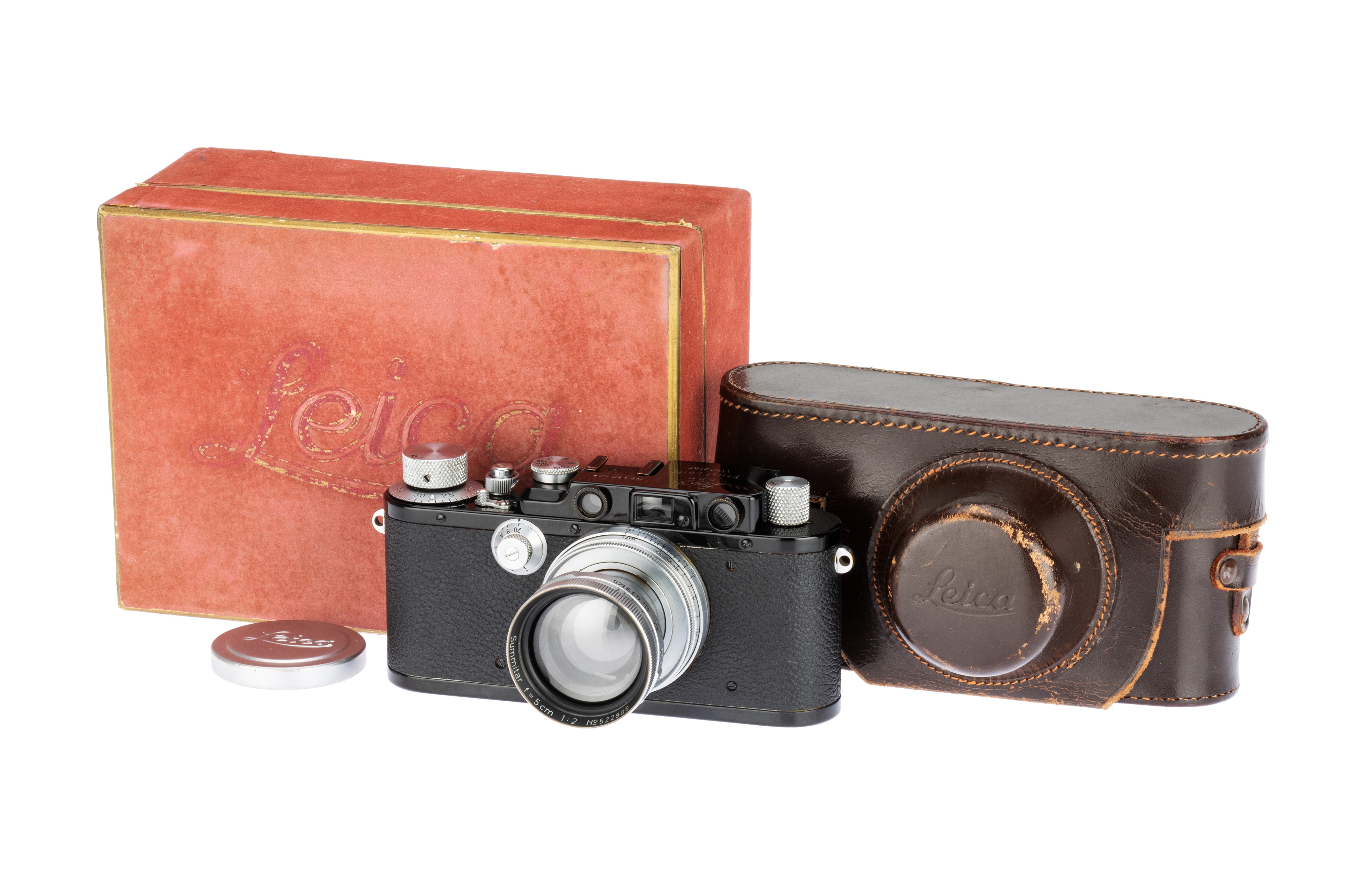 Lot 14 - A Leica III Rangefinder Camera,