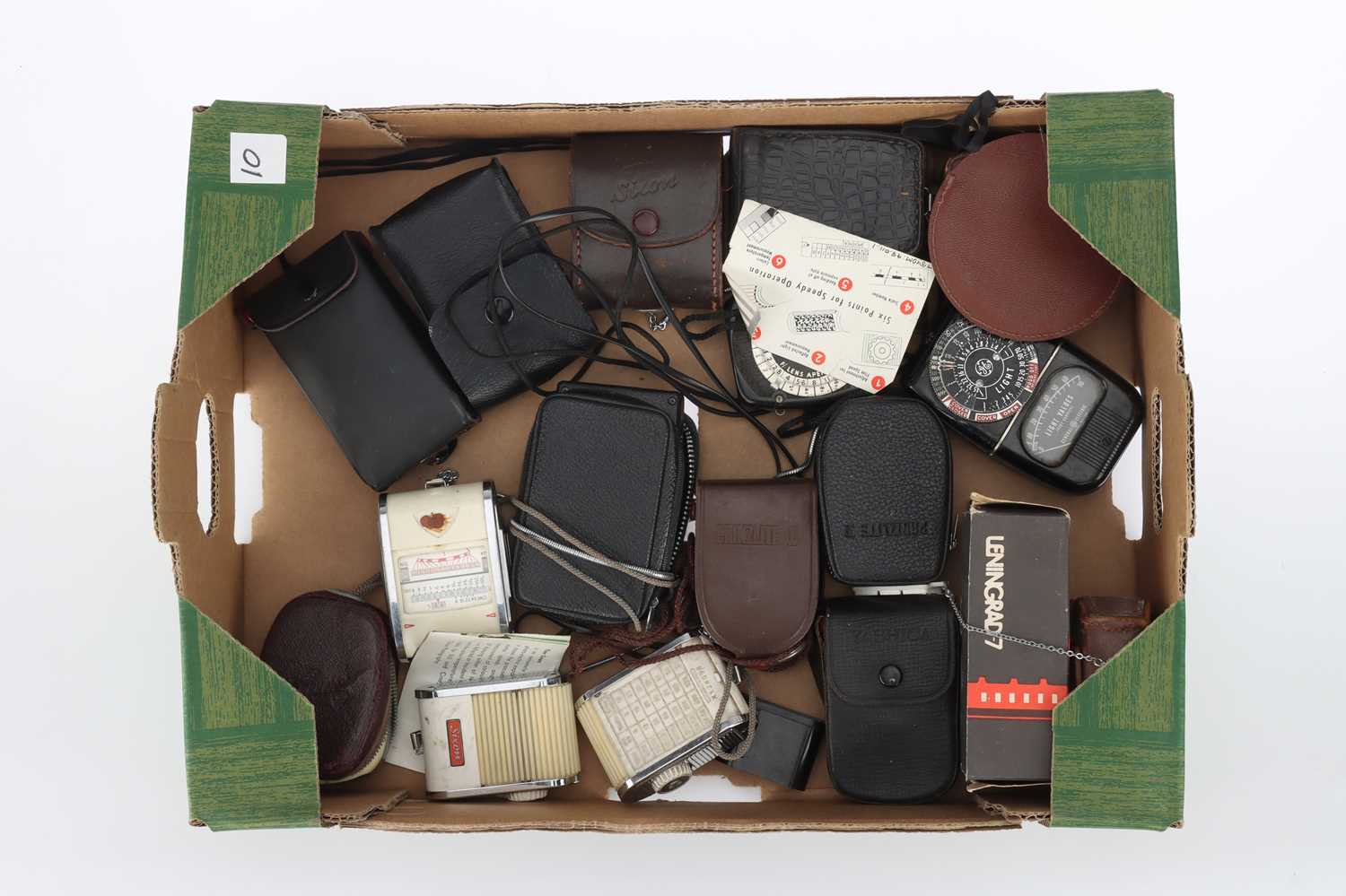 Lot 425 - A Mixed Selection of Early Light Meters,