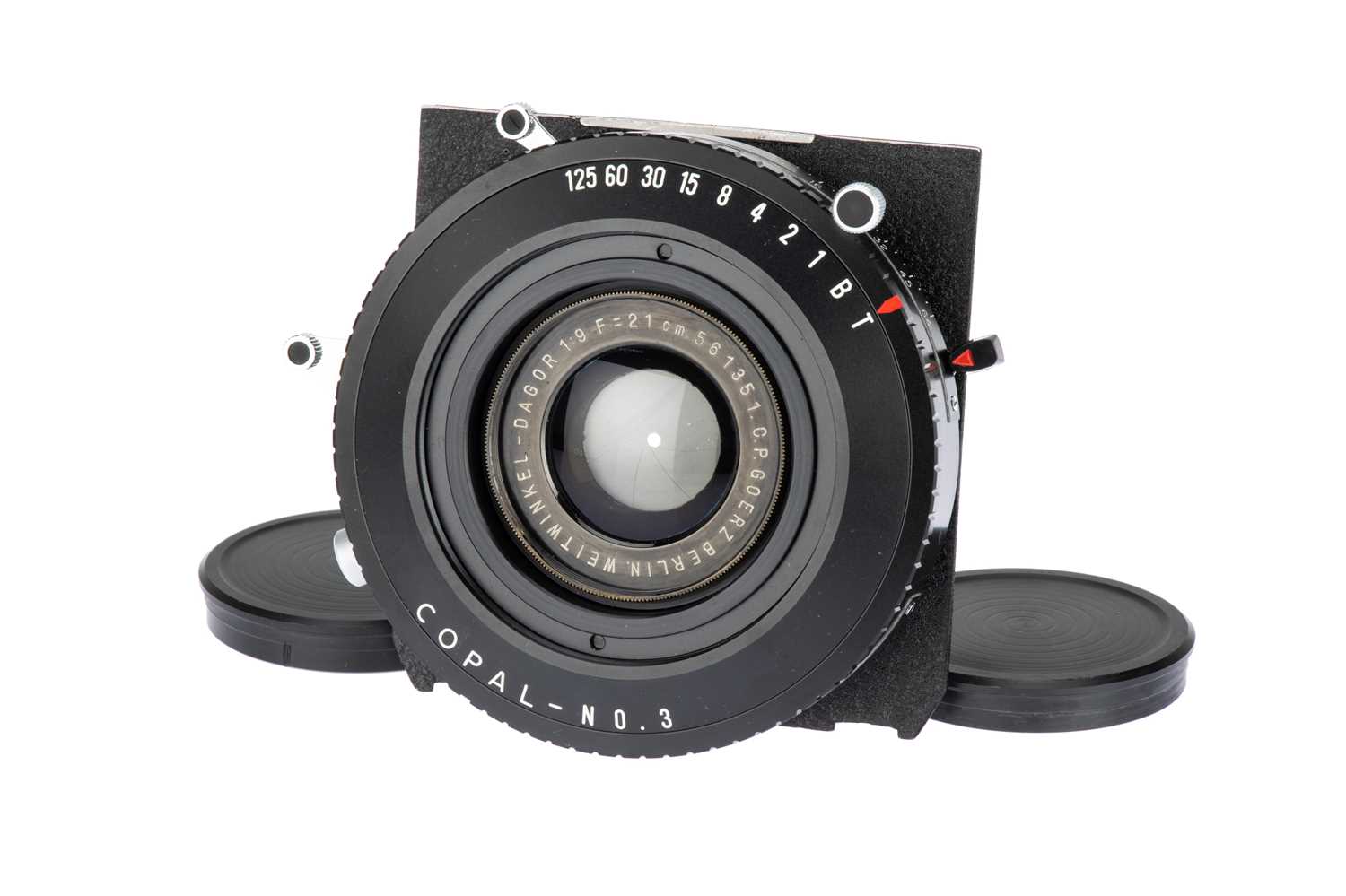 Lot 169 - * A C. P. Goerz Weitwinkel-Dagor f/9 210mm