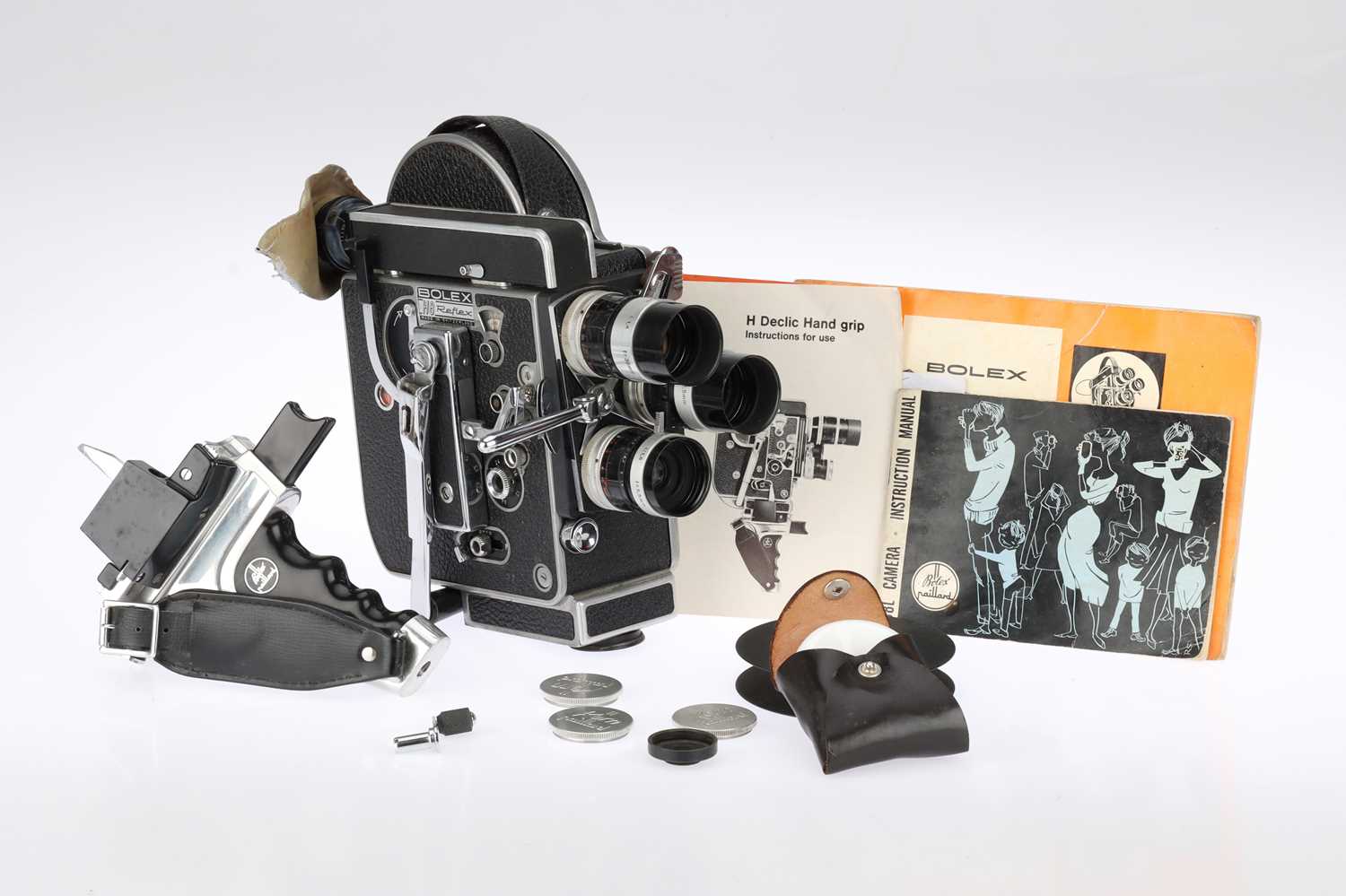 Lot 500 - A Bolex H8 Reflex Cine Camera,