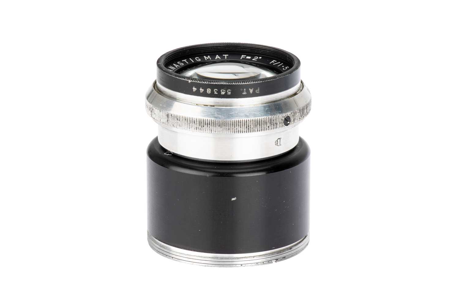 Lot 209 - A J. H. Dallmeyer Septac f/1.5 50mm Lens,