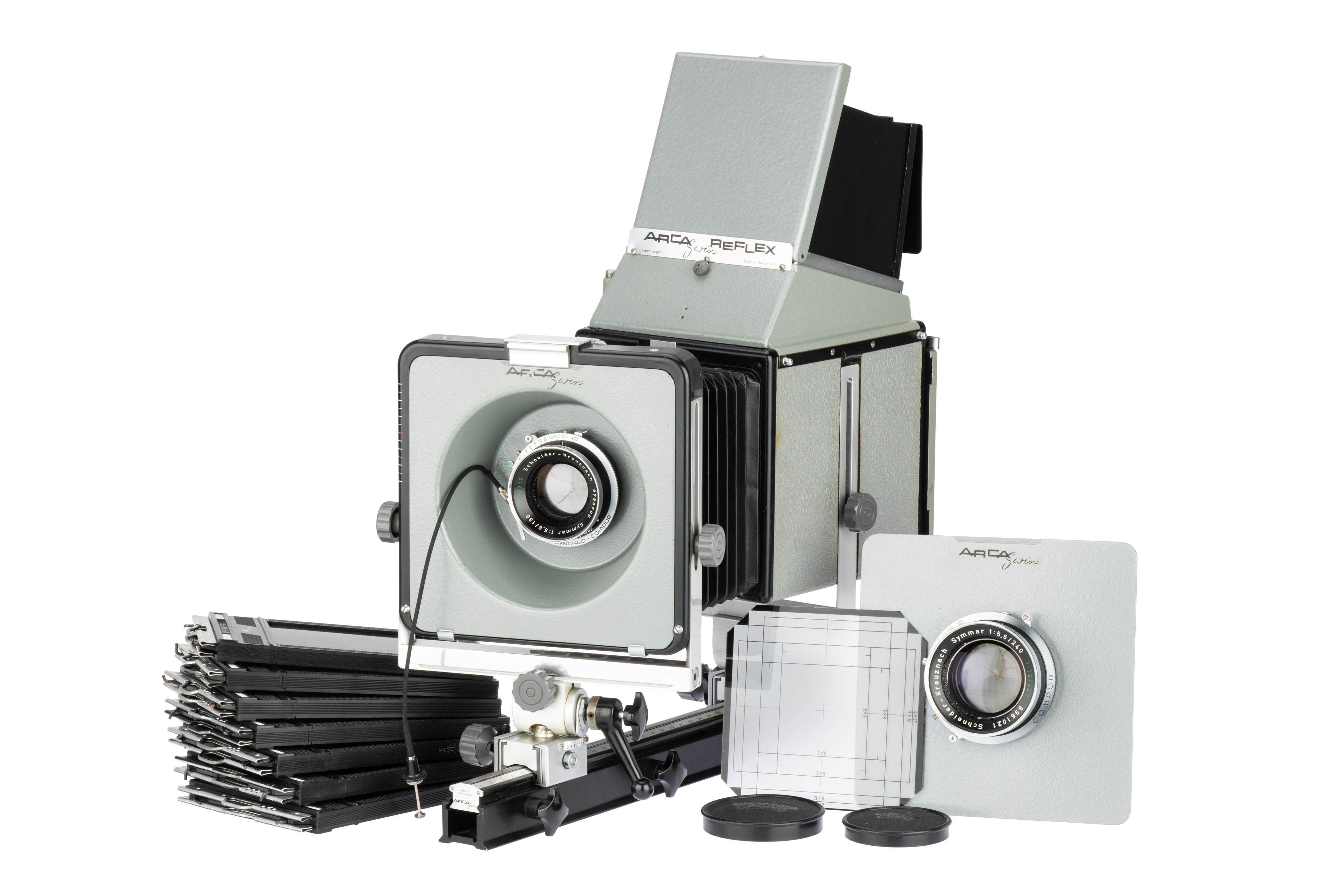 Lot 165 - An Acra-Swiss Reflex Monorail 4x5" Large