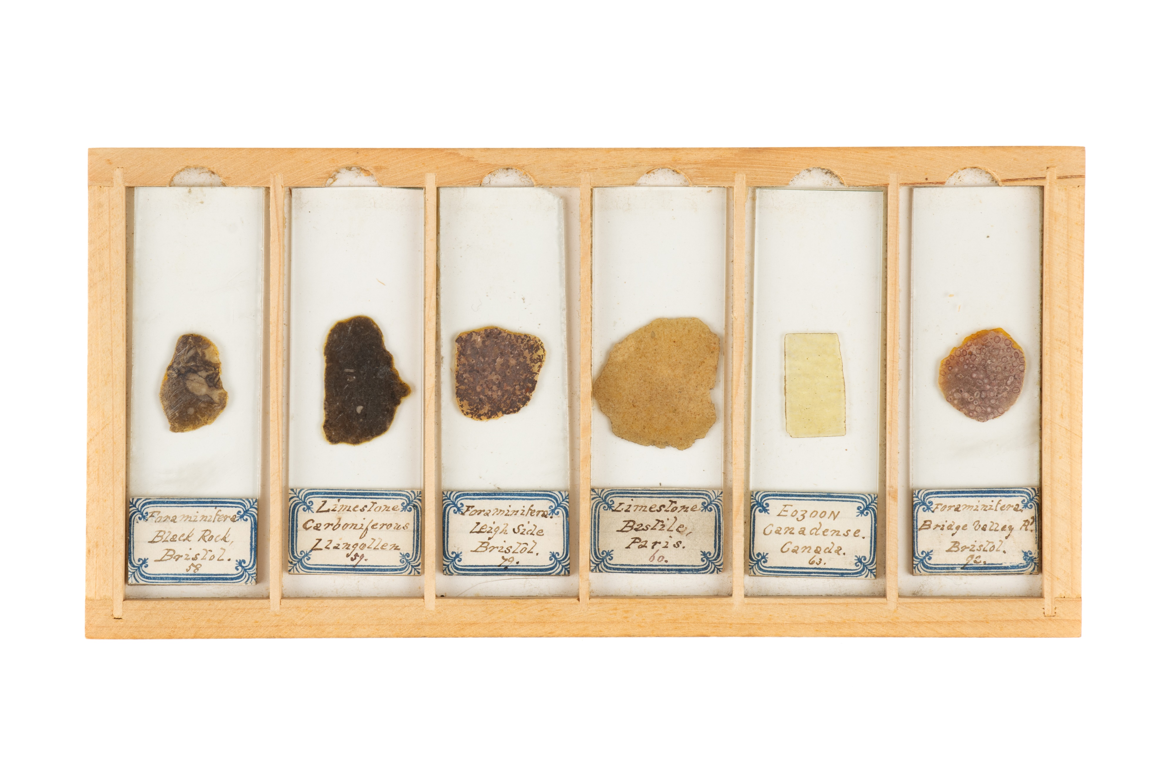 Lot 119 - A Small Cabinet of Geological Microscope