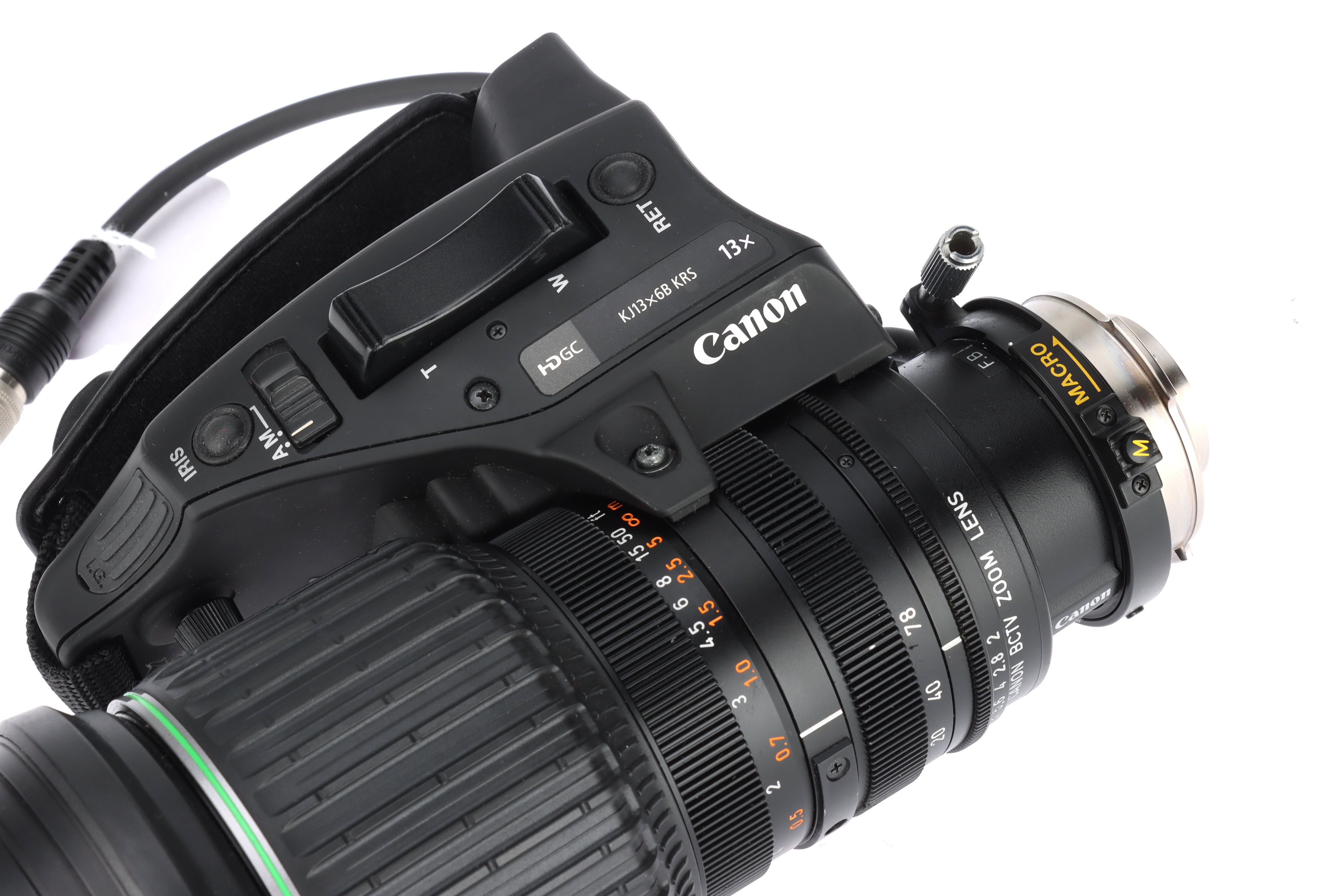 Lot 33 - A Canon KJ13x6B KRS 13x TV Video Cine Lens,