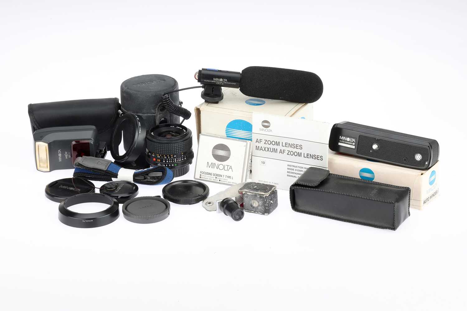 Lot 512 - A Small Selection of Minolta Camera