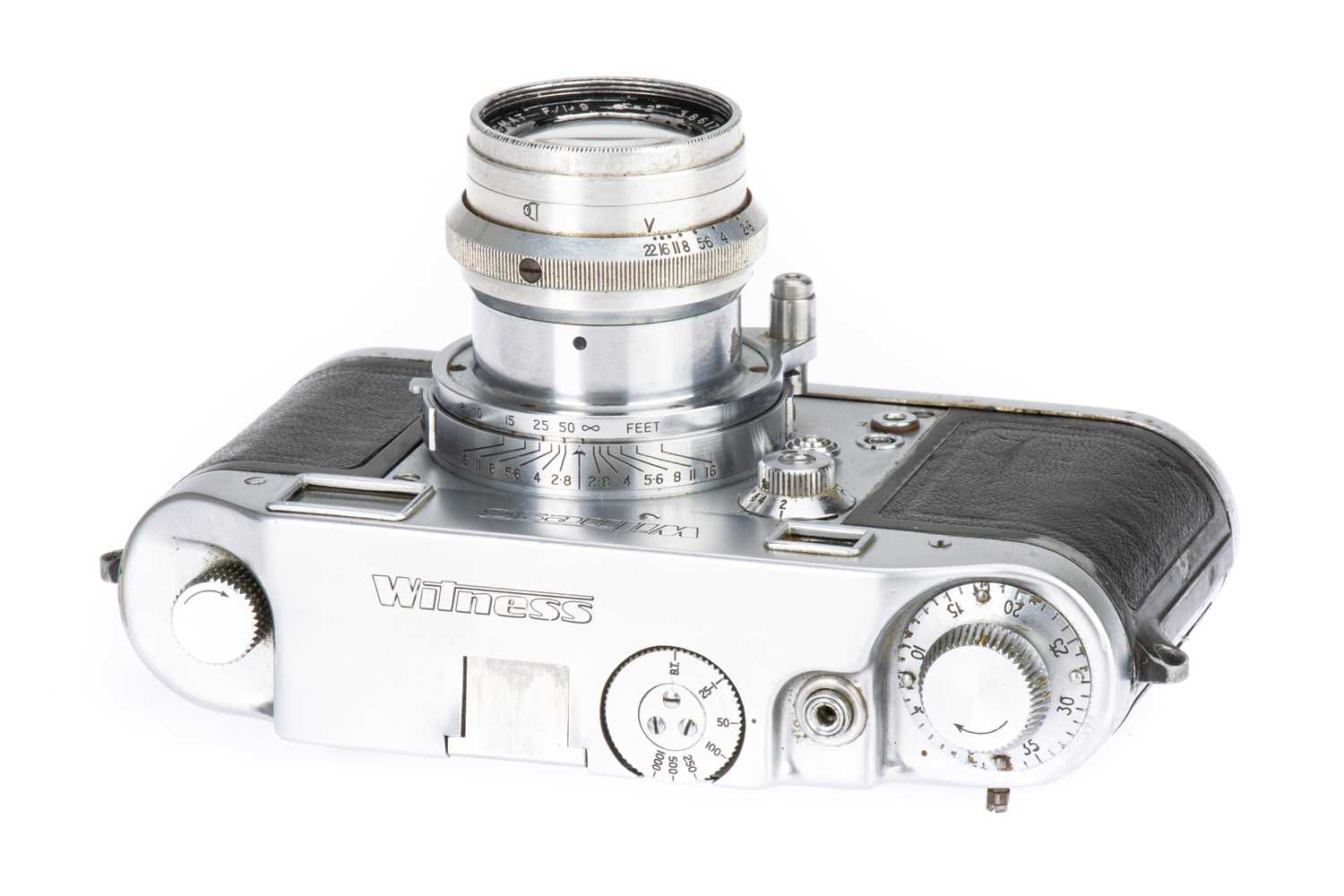 Lot 86 - An Ilford Witness Rangefinder Camera,