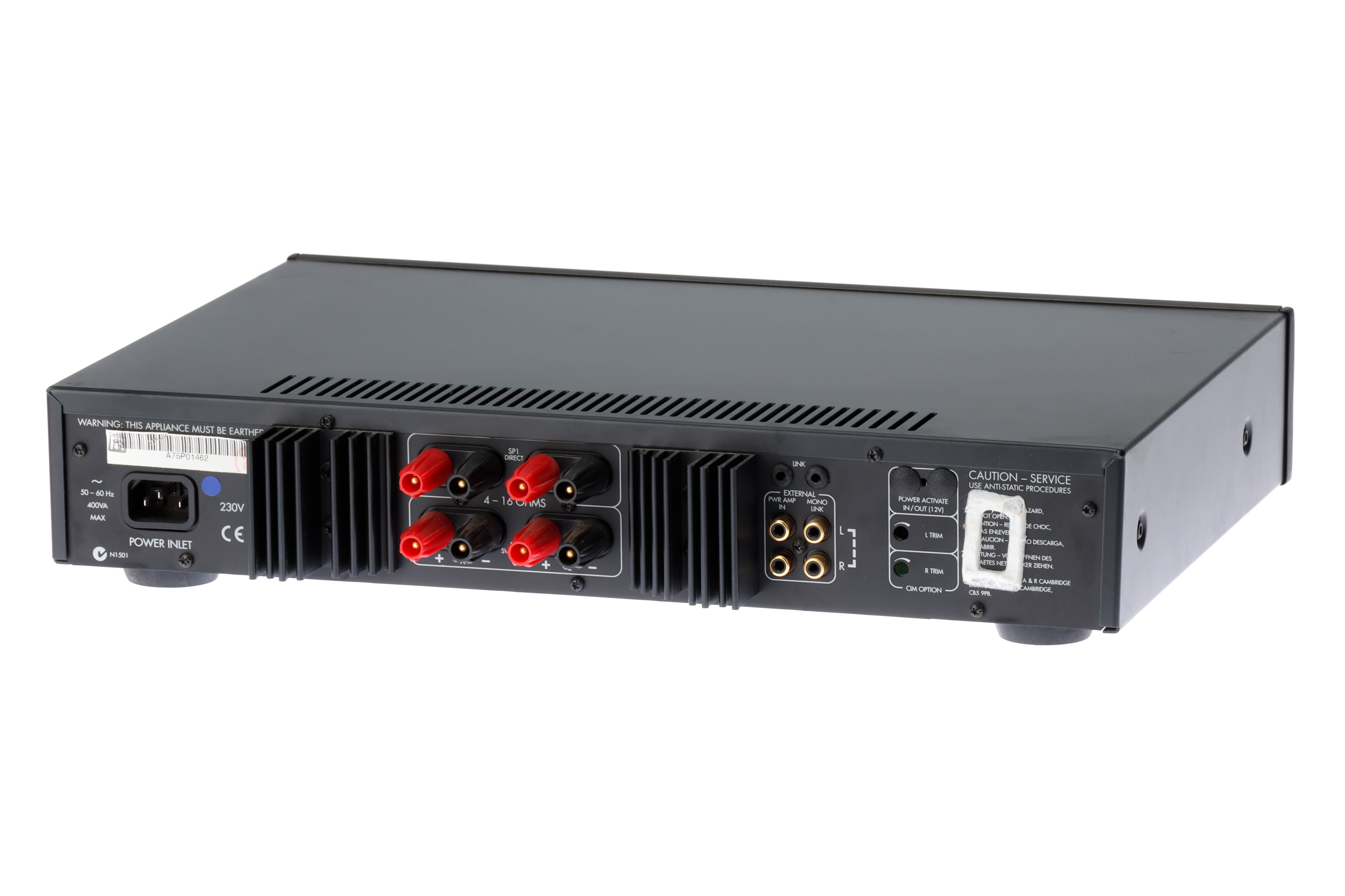 Lot 7 - An Arcam P75 Power Amplifier,