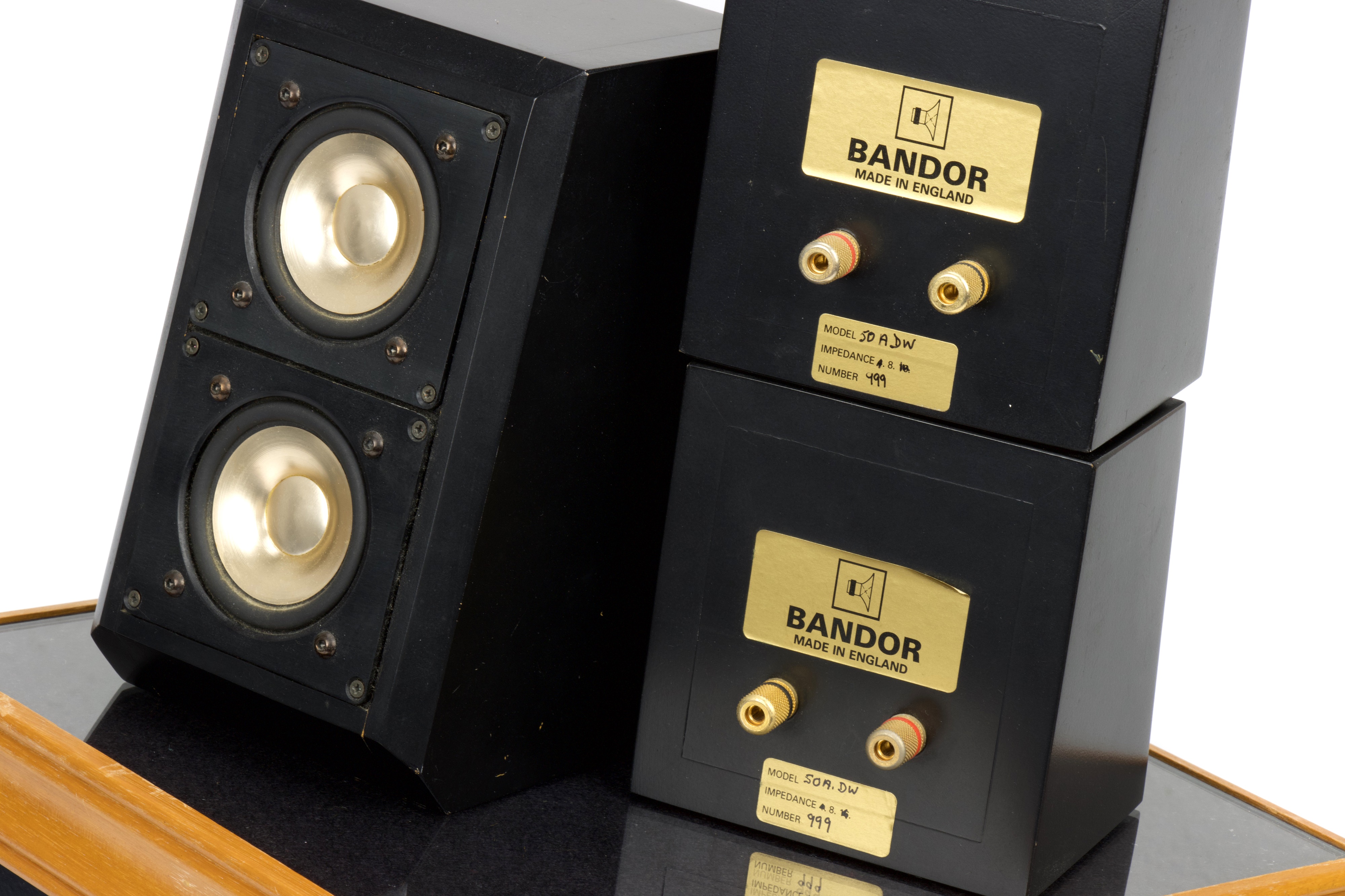 Lot 890 - An Unusual Set of Bandor Speakers,