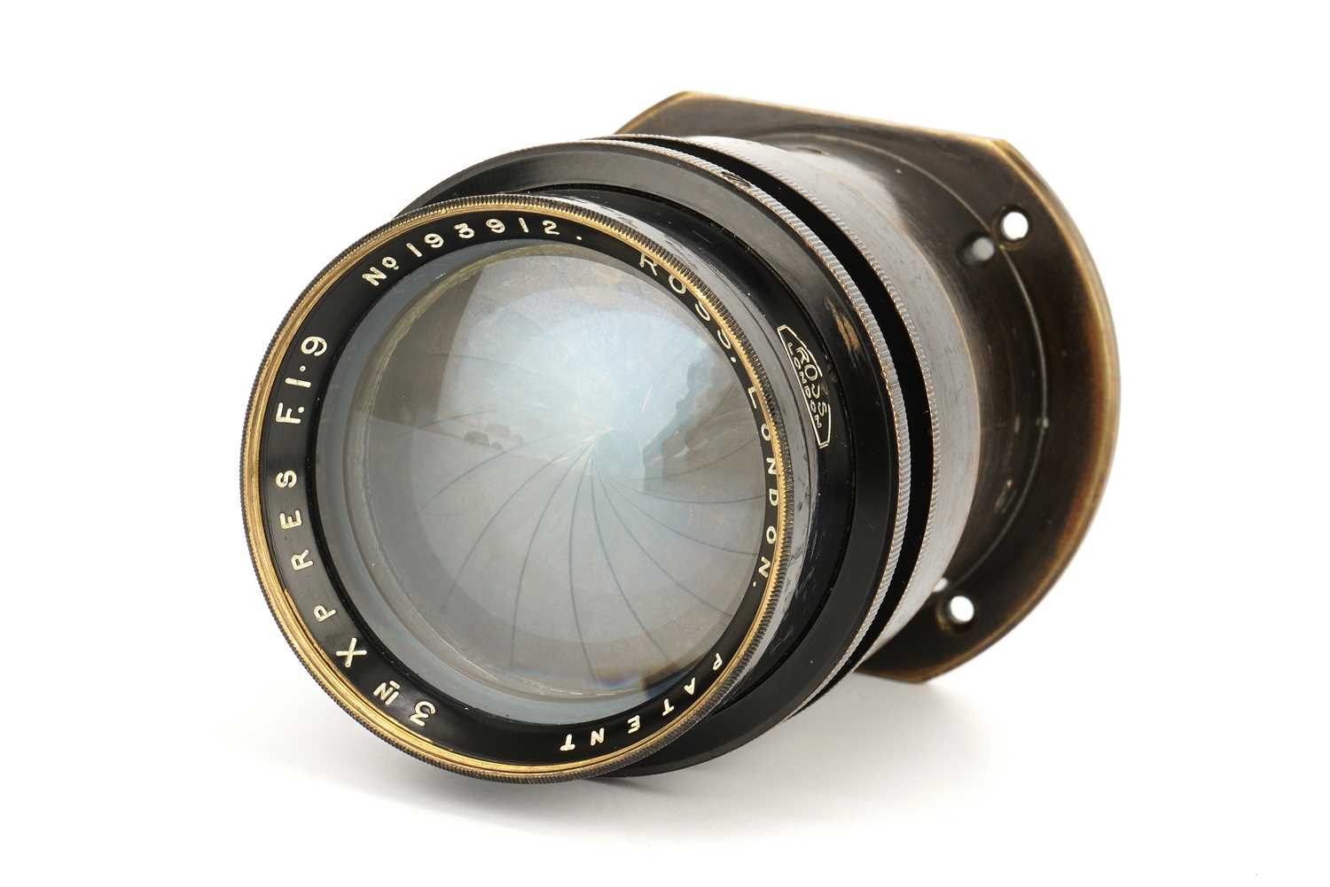 Lot 374 - A Ross Xpres f/1.9 3" Lens,