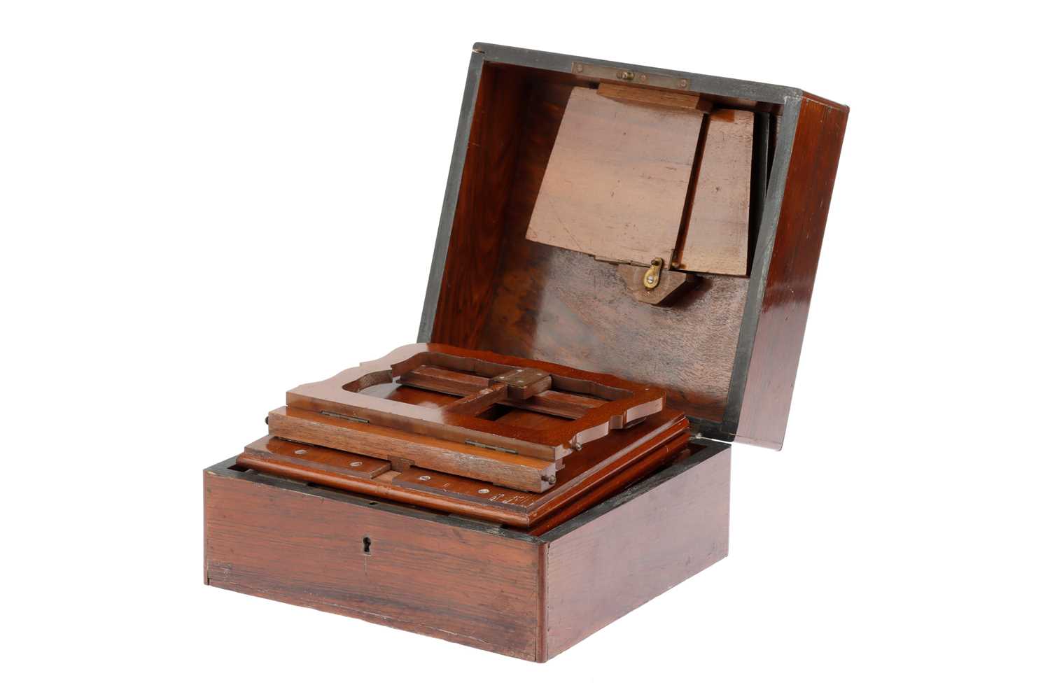 Lot 157 - An Unusual Folding Victorian Stereo