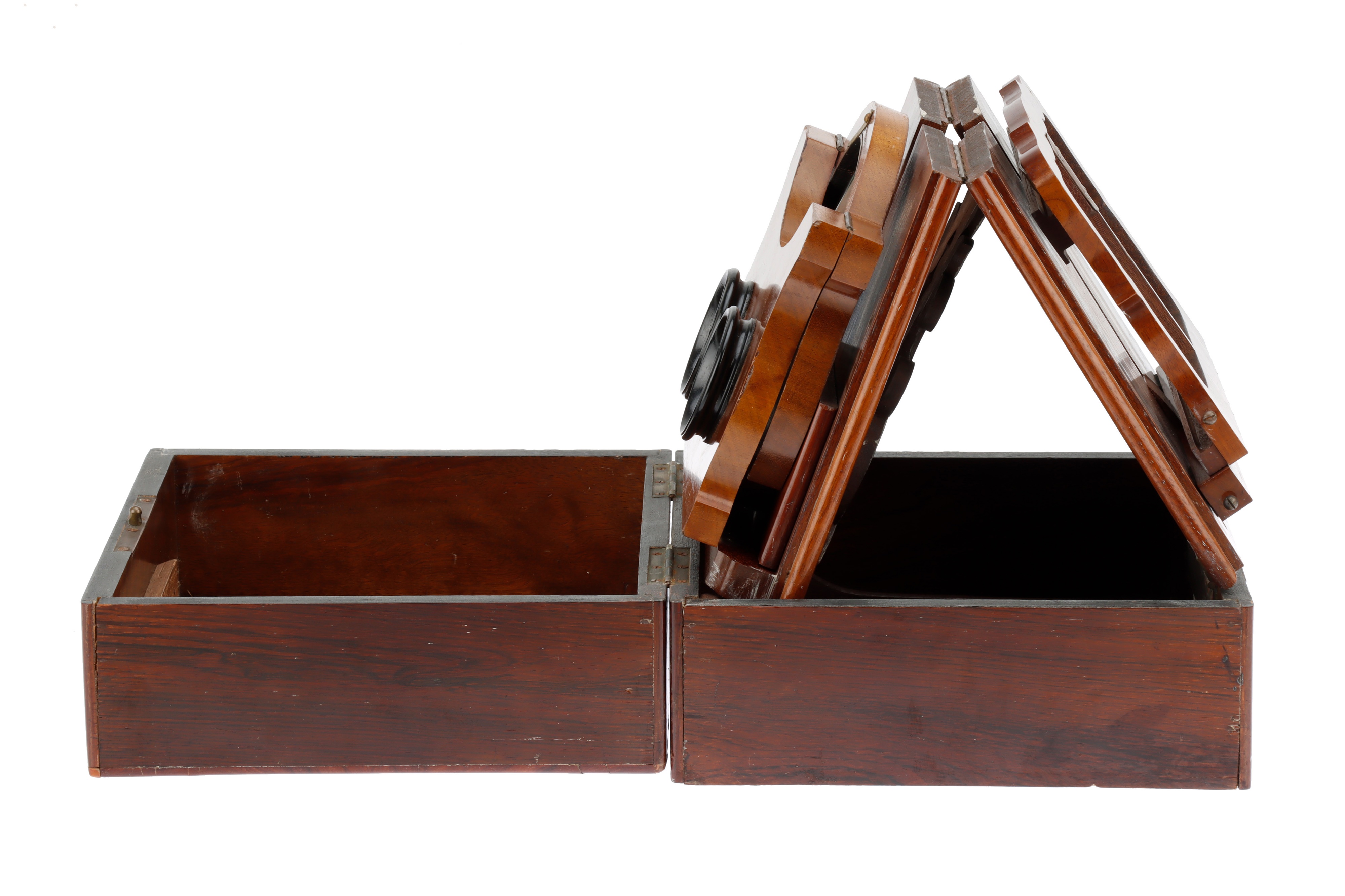 Lot 157 - An Unusual Folding Victorian Stereo