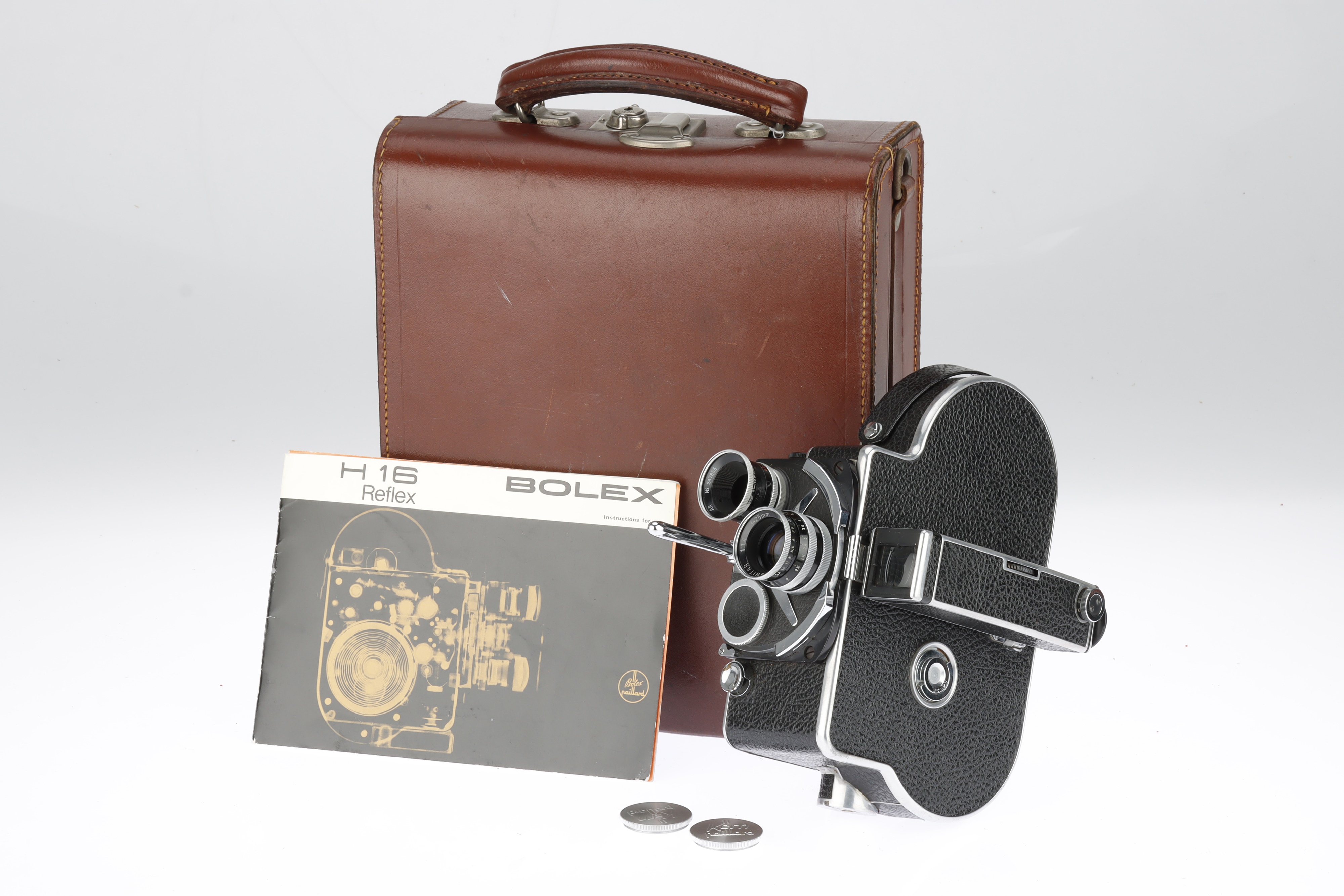 Lot 23 - A Bolex 16mm Cine Camera,