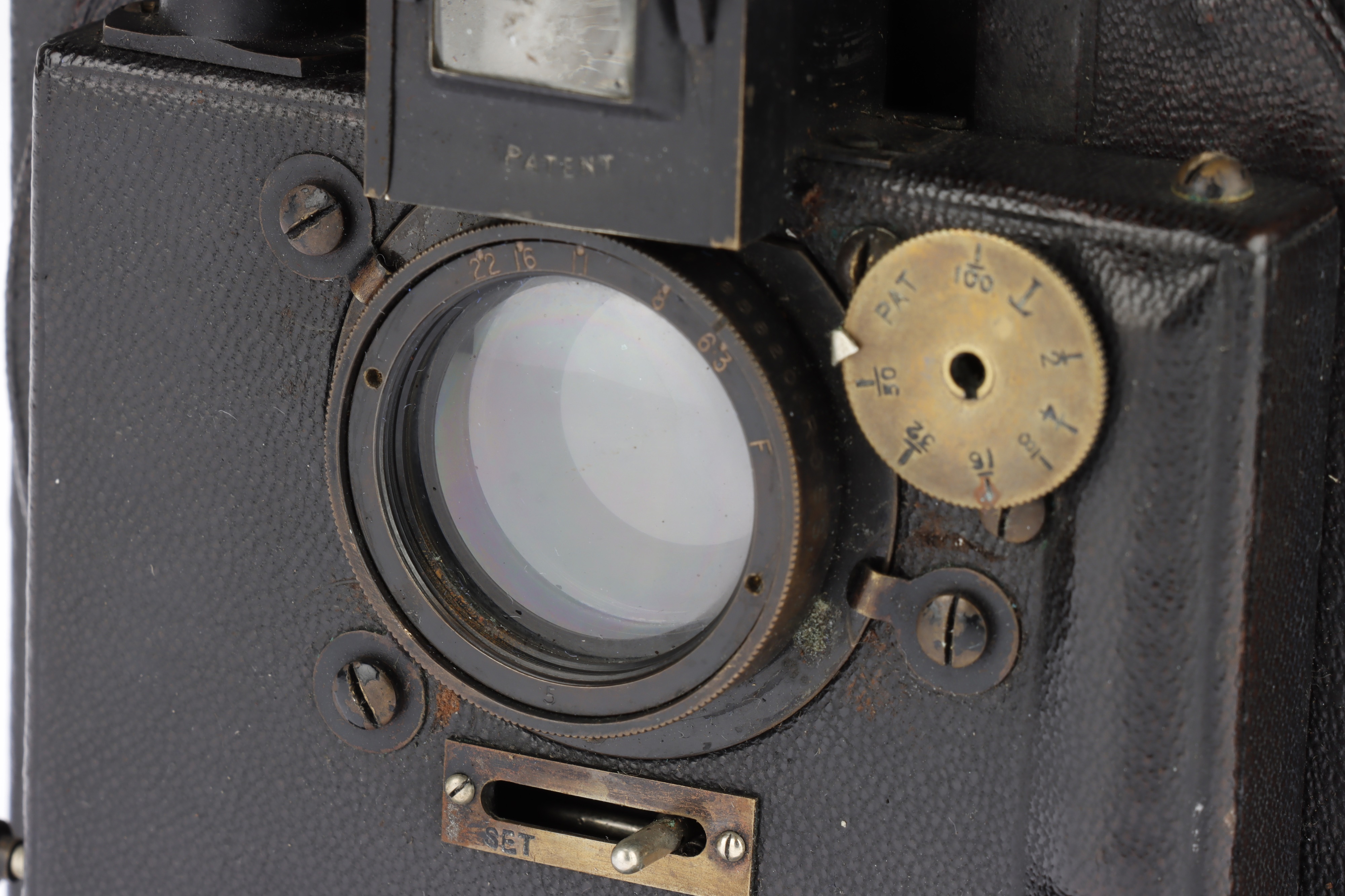 Lot 316 - An Adams Idento Folding Strut Camera,