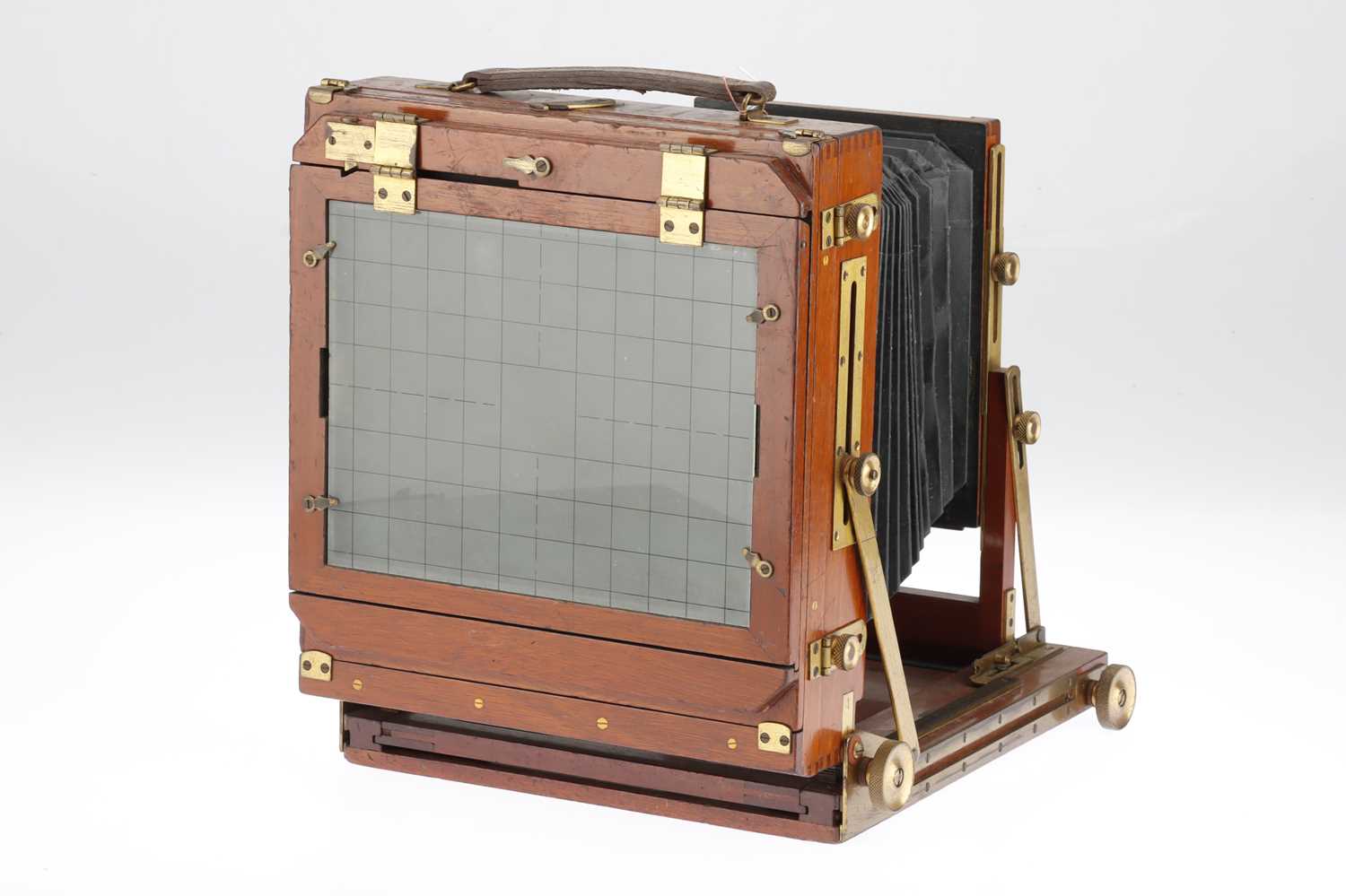 Lot 464 - A Gandolfi Whole Plate Mahogany Field Camera,