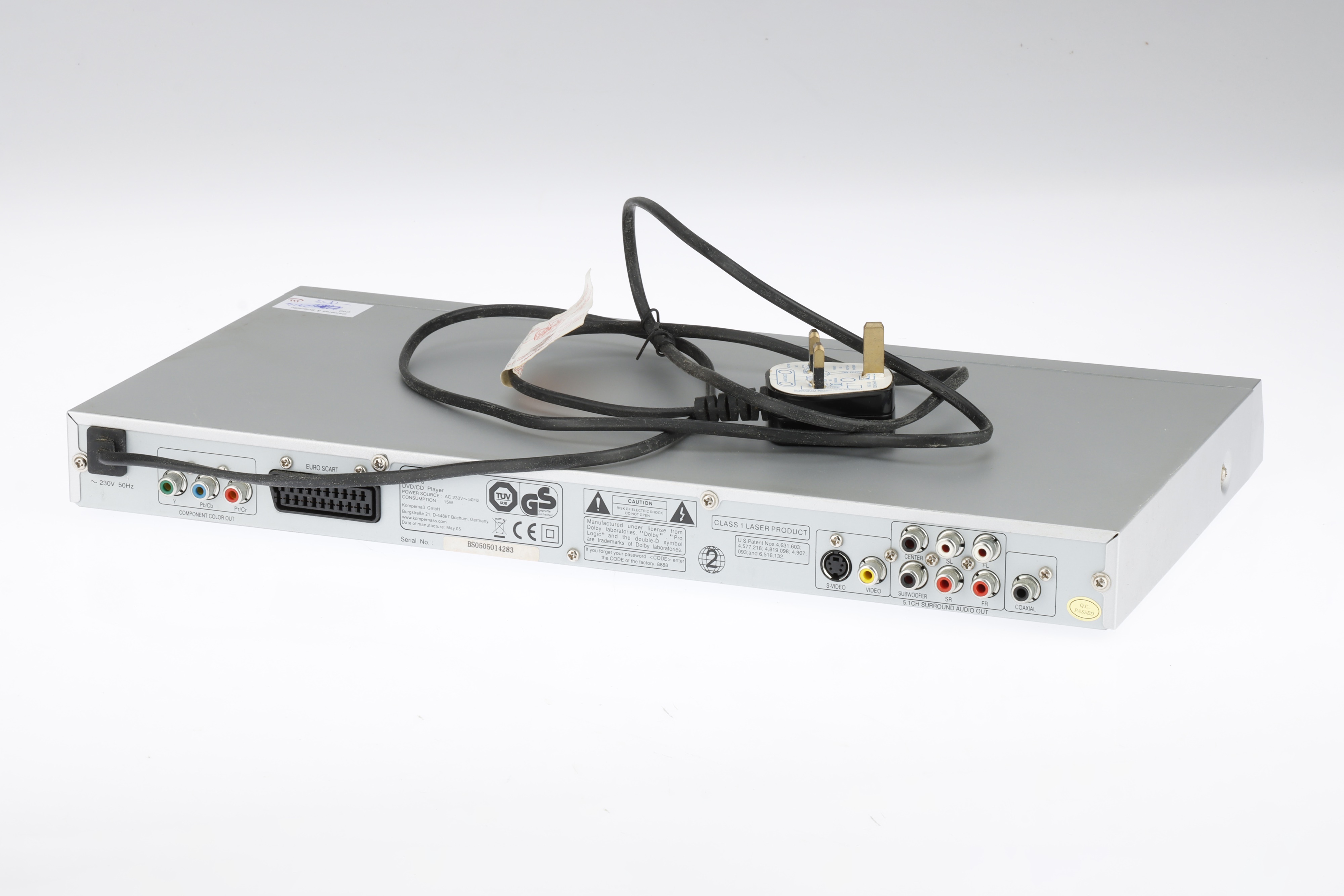 Lot 901 - A Silvercrest KH6778 DVD Player,