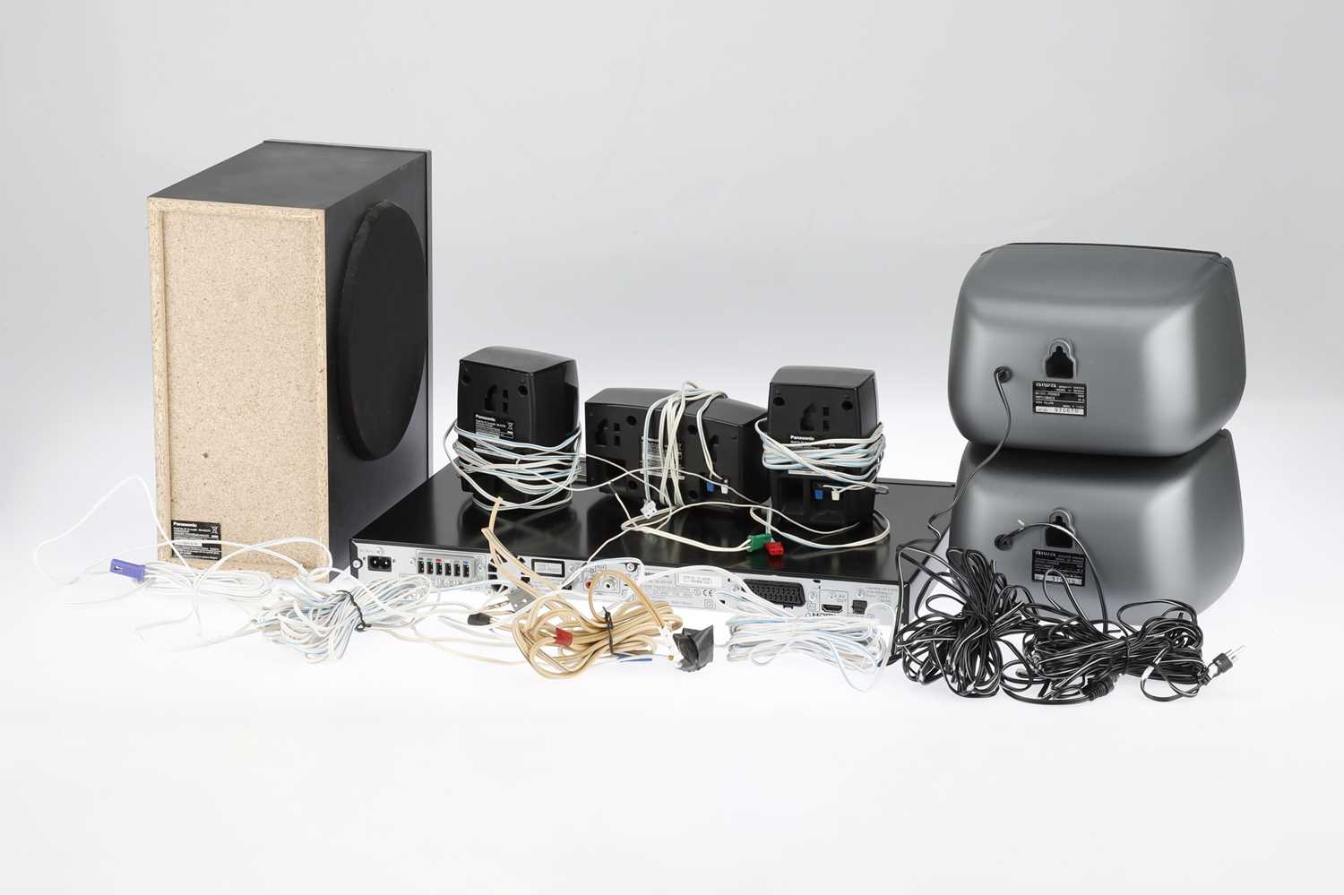 Lot 834 - A Panasonic SA-XH150 DVD Home Theatre