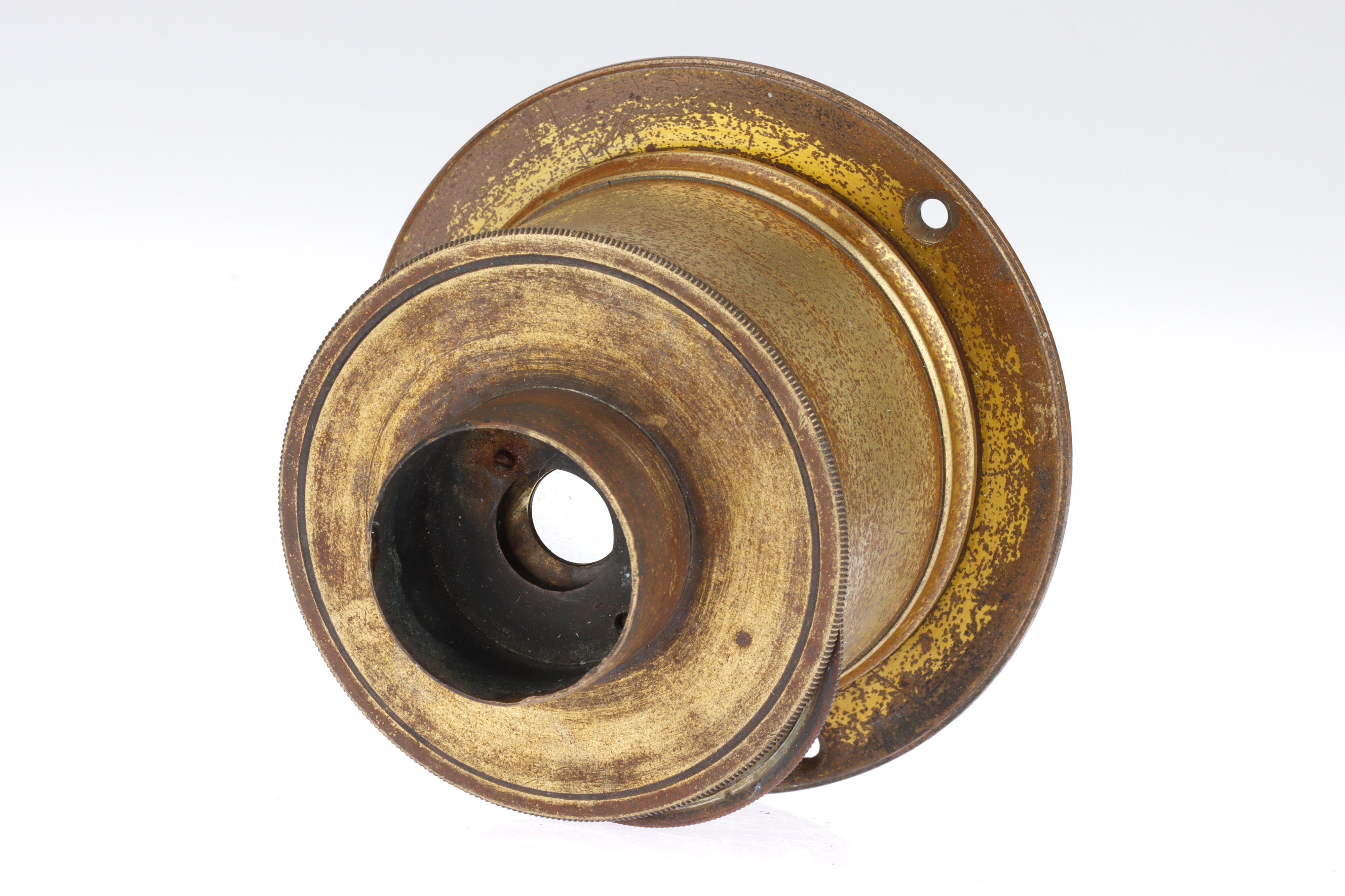 Lot 489 - An Early Brass Lens