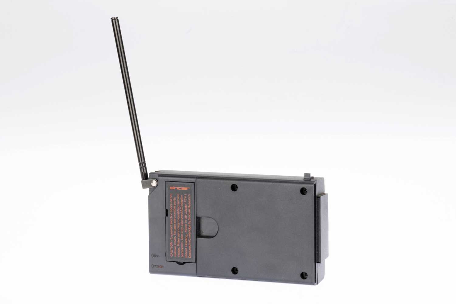 Lot 838 - A Sinclair Portable Television,