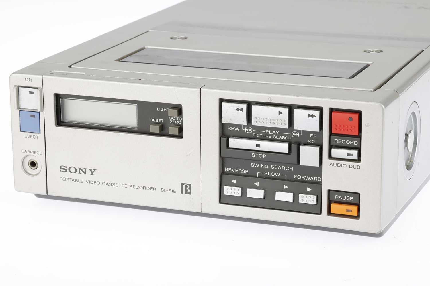 Lot 858 - Sony Betamax Portable Video Recorder,